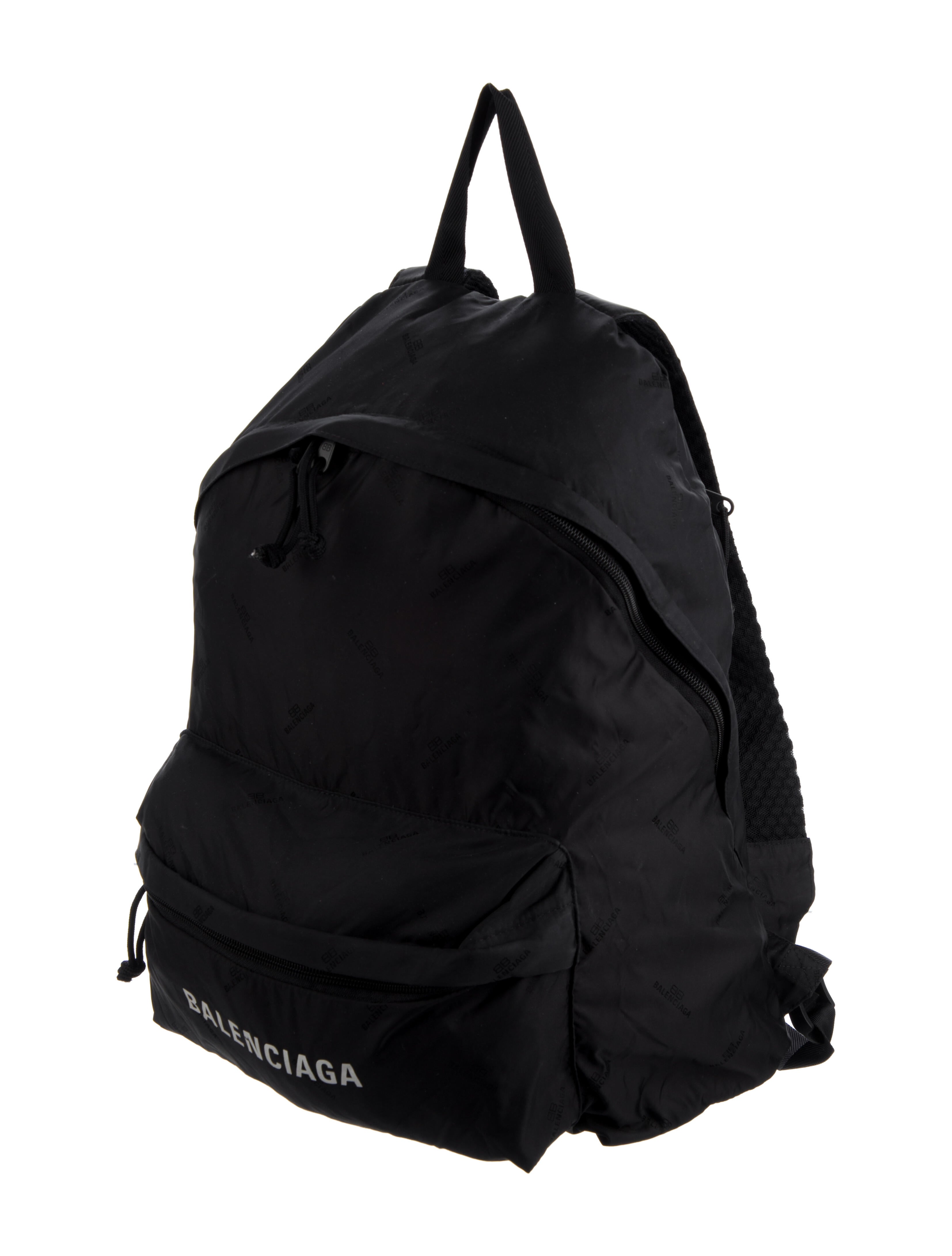 Balenciaga 2021 Expandable Backpack - Black Backpacks, Handbags ...