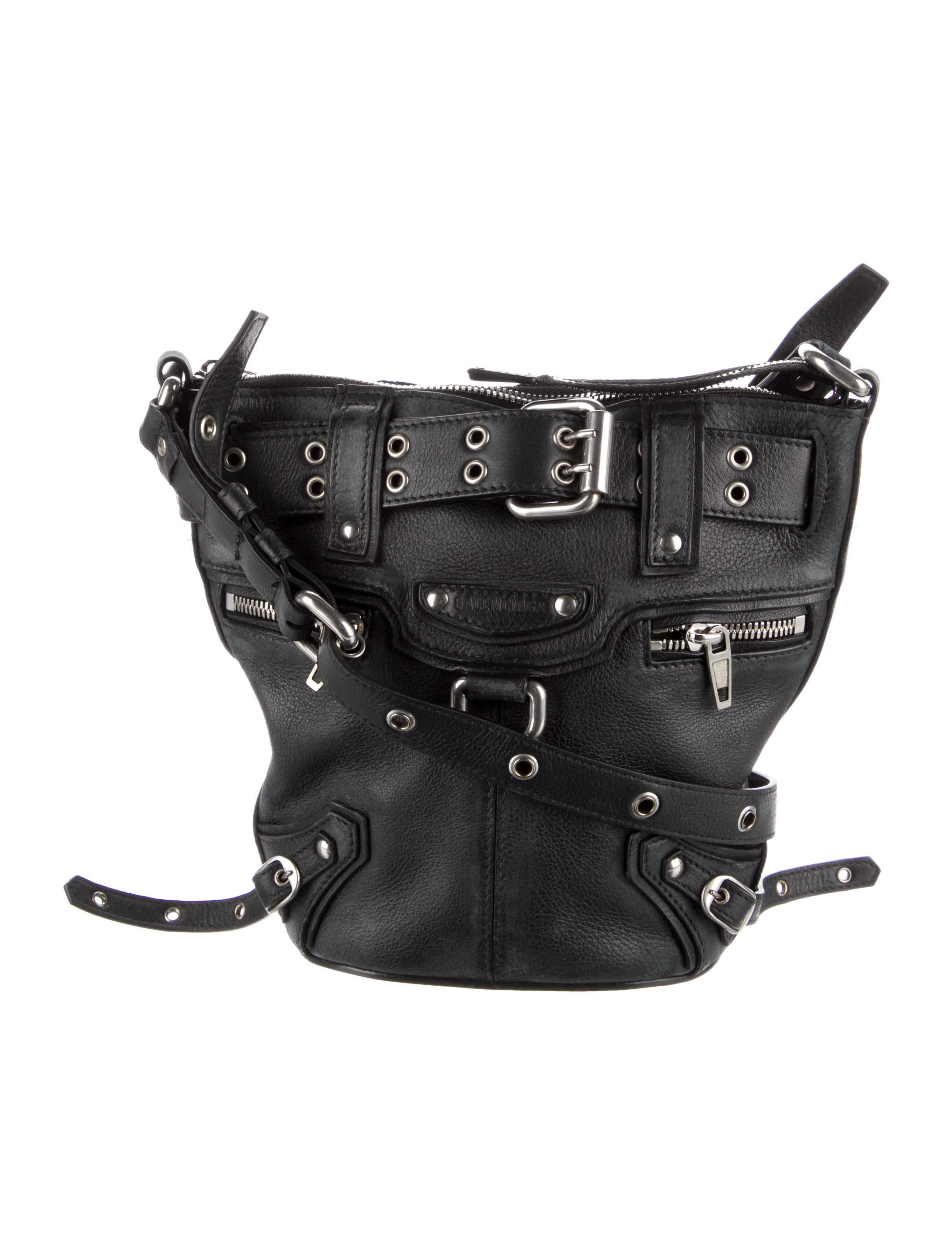 Balenciaga 2022 XS Emo Bucket Bag - Black Bucket Bags, Handbags ...