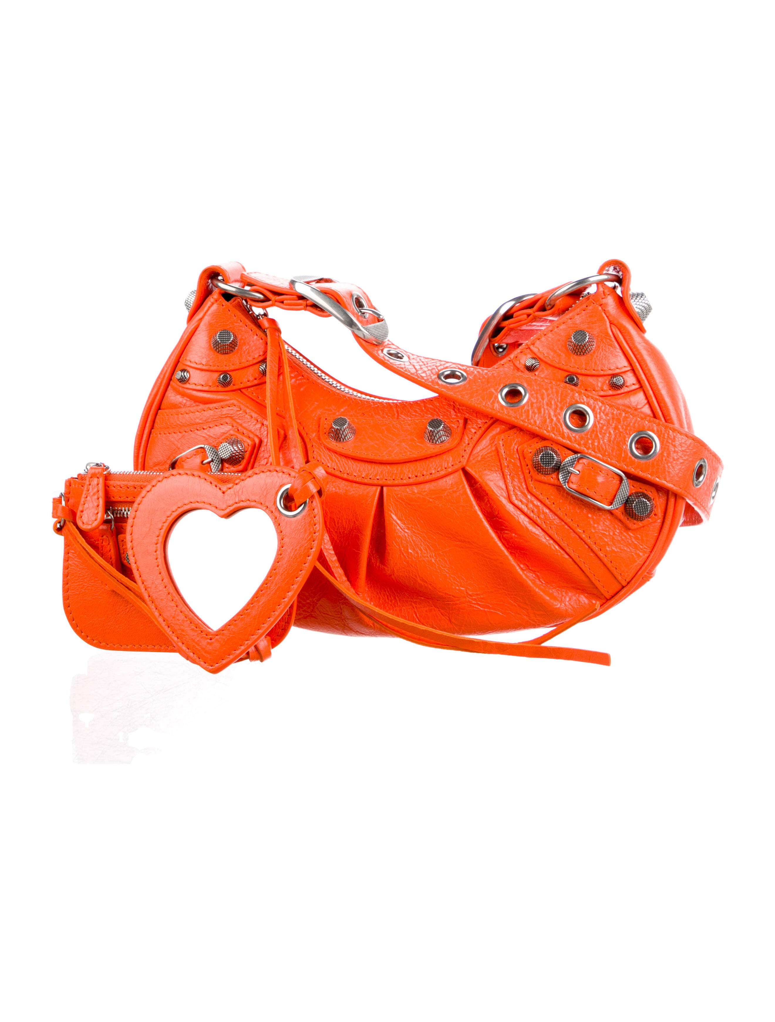 Balenciaga Le Cagole XS Shoulder Bag - Orange Shoulder Bags, Handbags ...