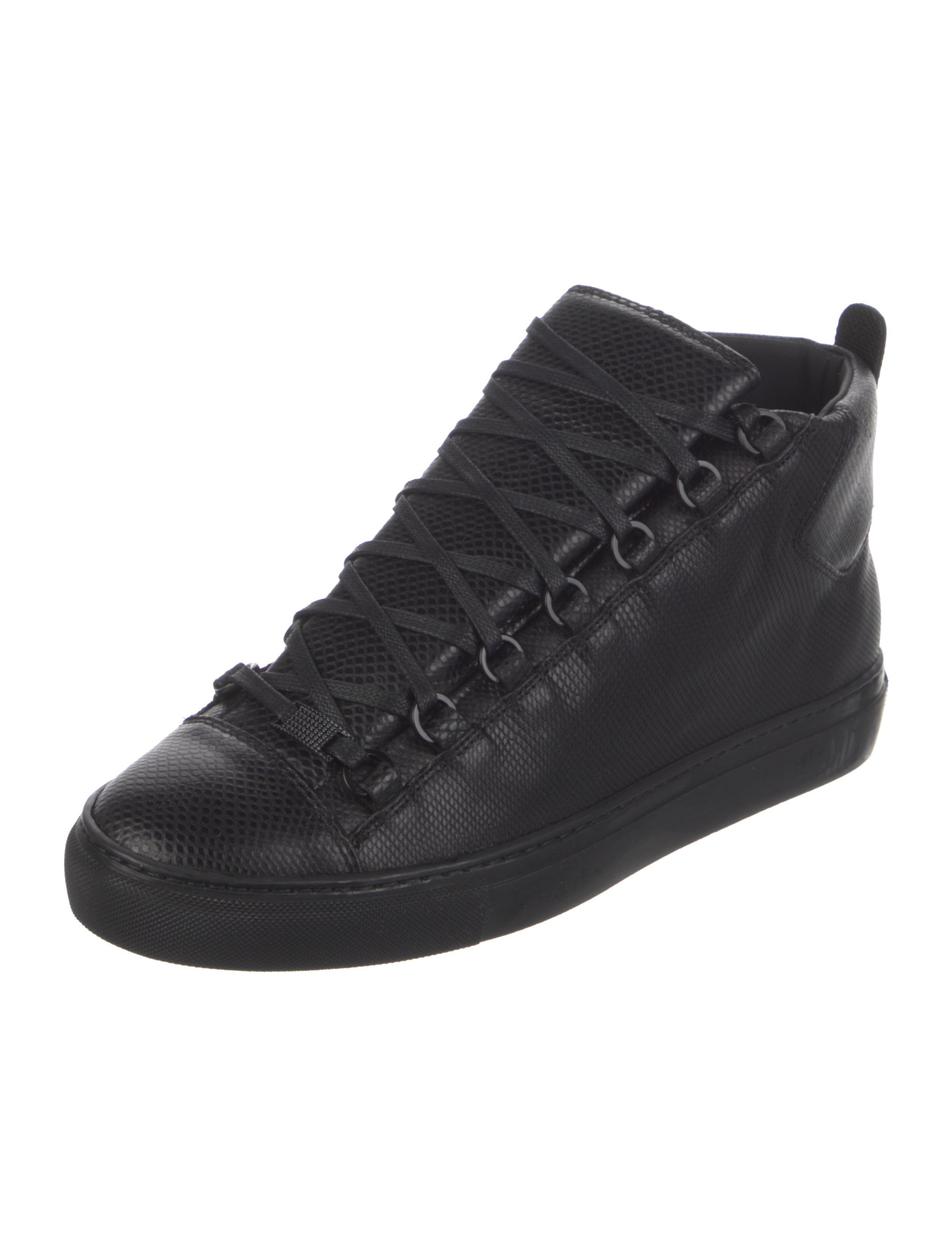 Balenciaga Arena Python Sneakers w/ Tags - Black Sneakers, Shoes ...