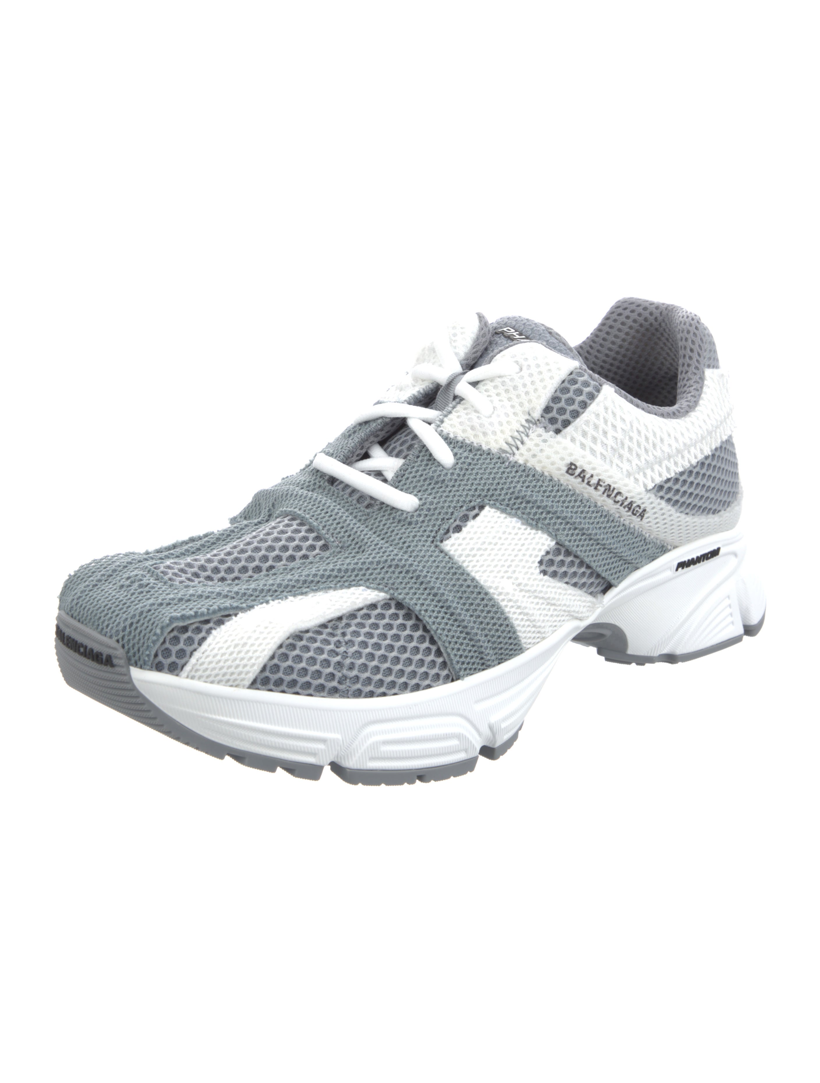 Balenciaga Phantom 'Grey White' Sneakers - Sneakers, Shoes | The RealReal
