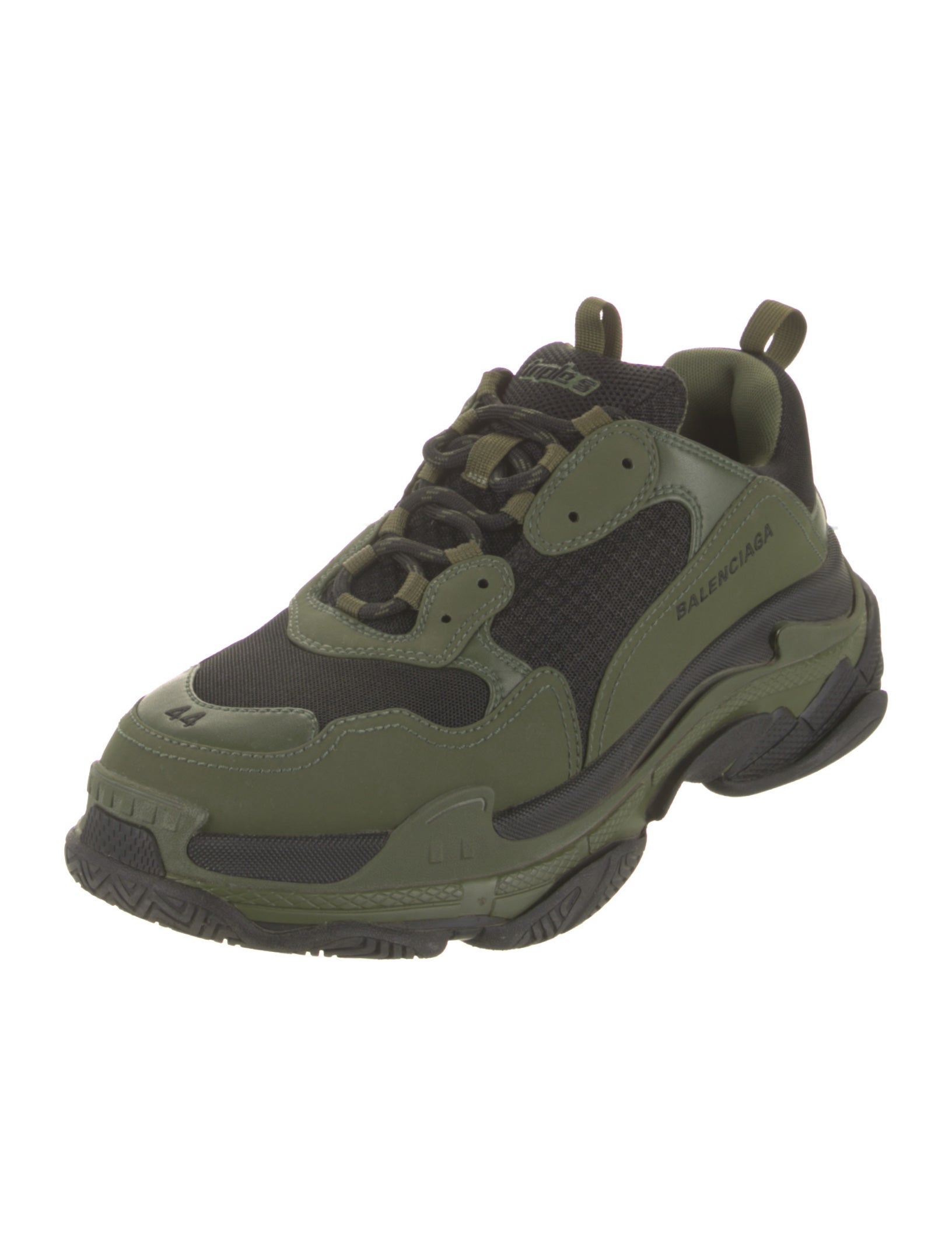 Balenciaga Triple S Sneakers - Green Sneakers, Shoes - BAL231199 | The ...