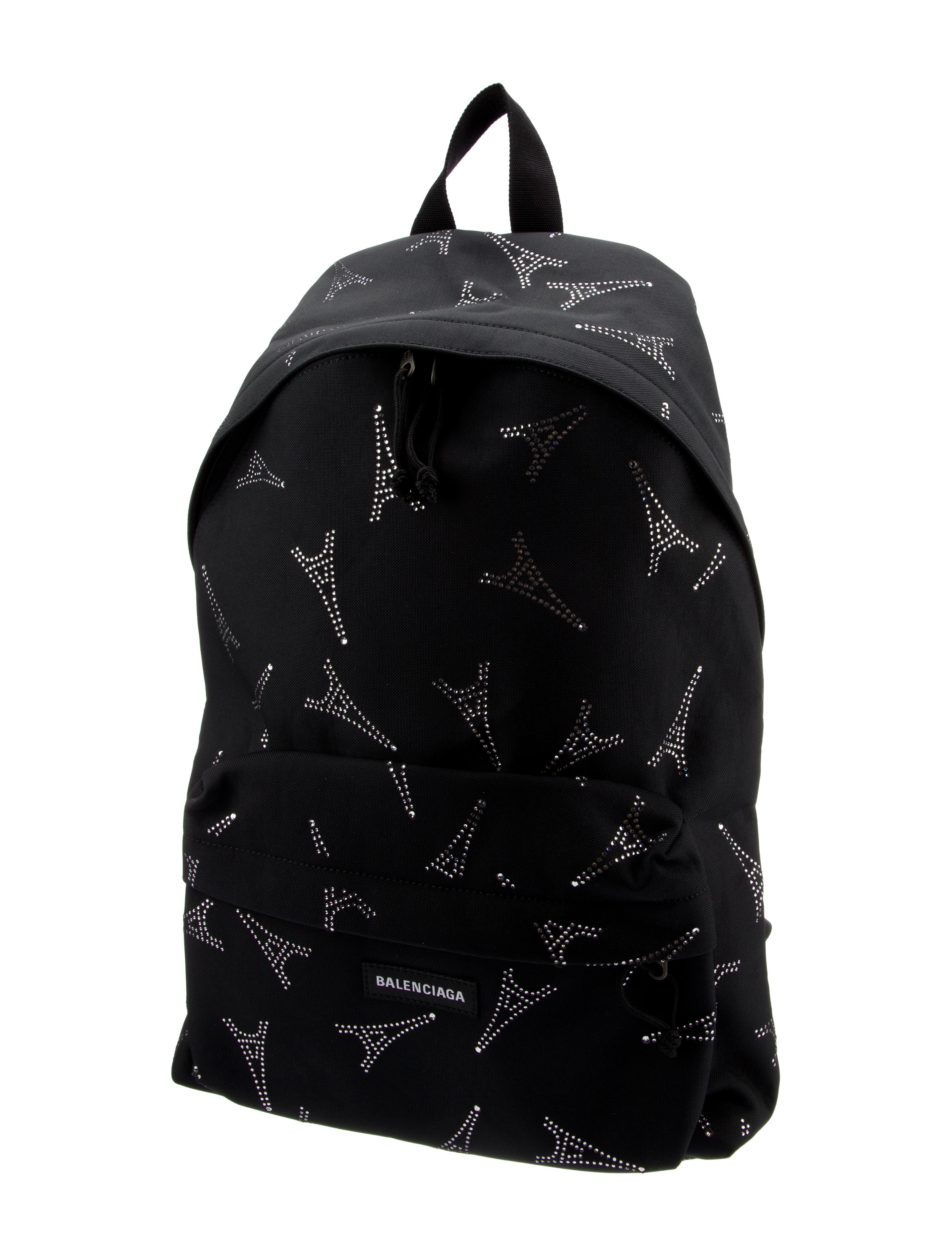 Balenciaga Eiffel Tower Explorer Backpack - Black Backpacks, Handbags ...