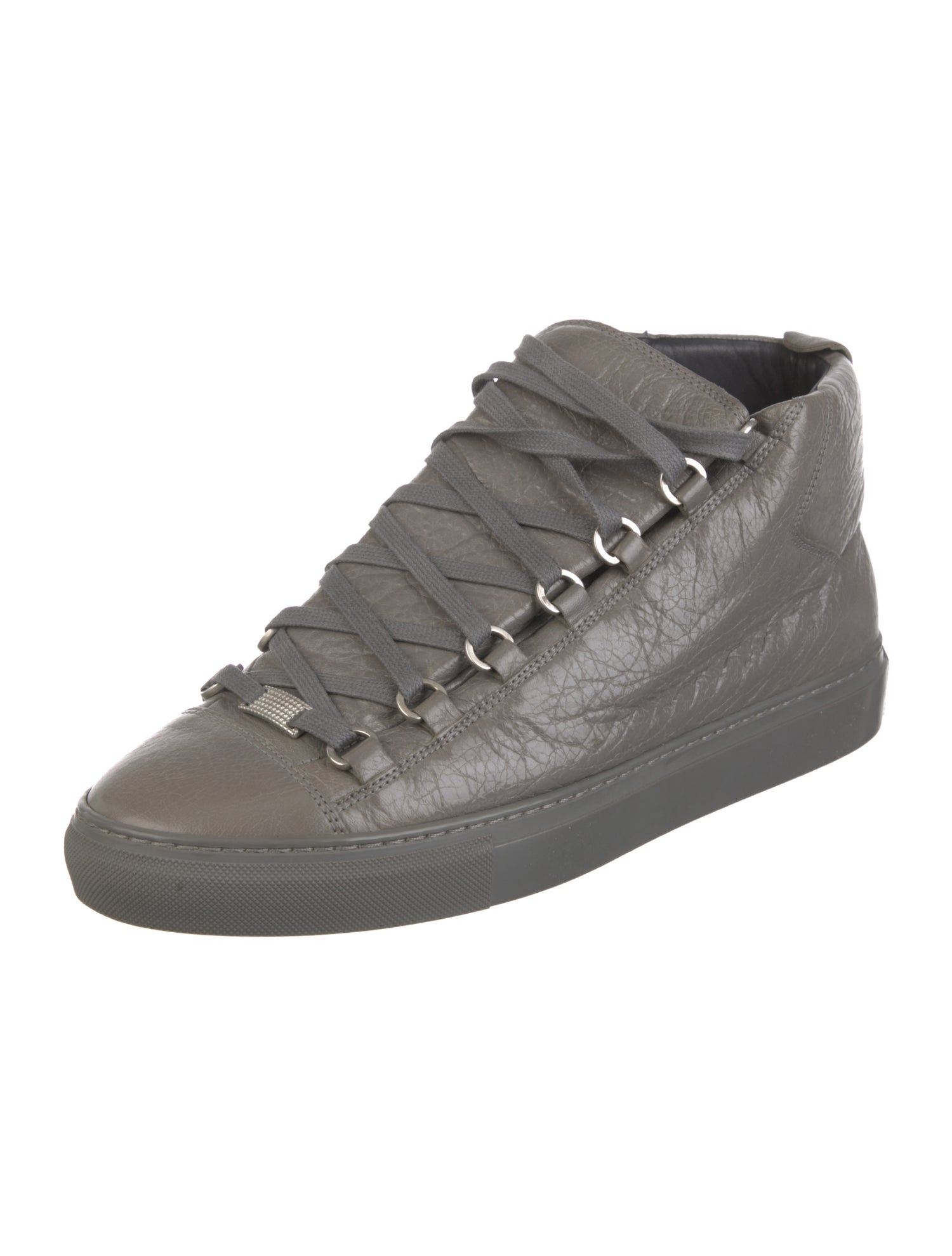 Balenciaga Arena 'High' Sneakers - Neutrals Sneakers, Shoes - BAL247354 ...