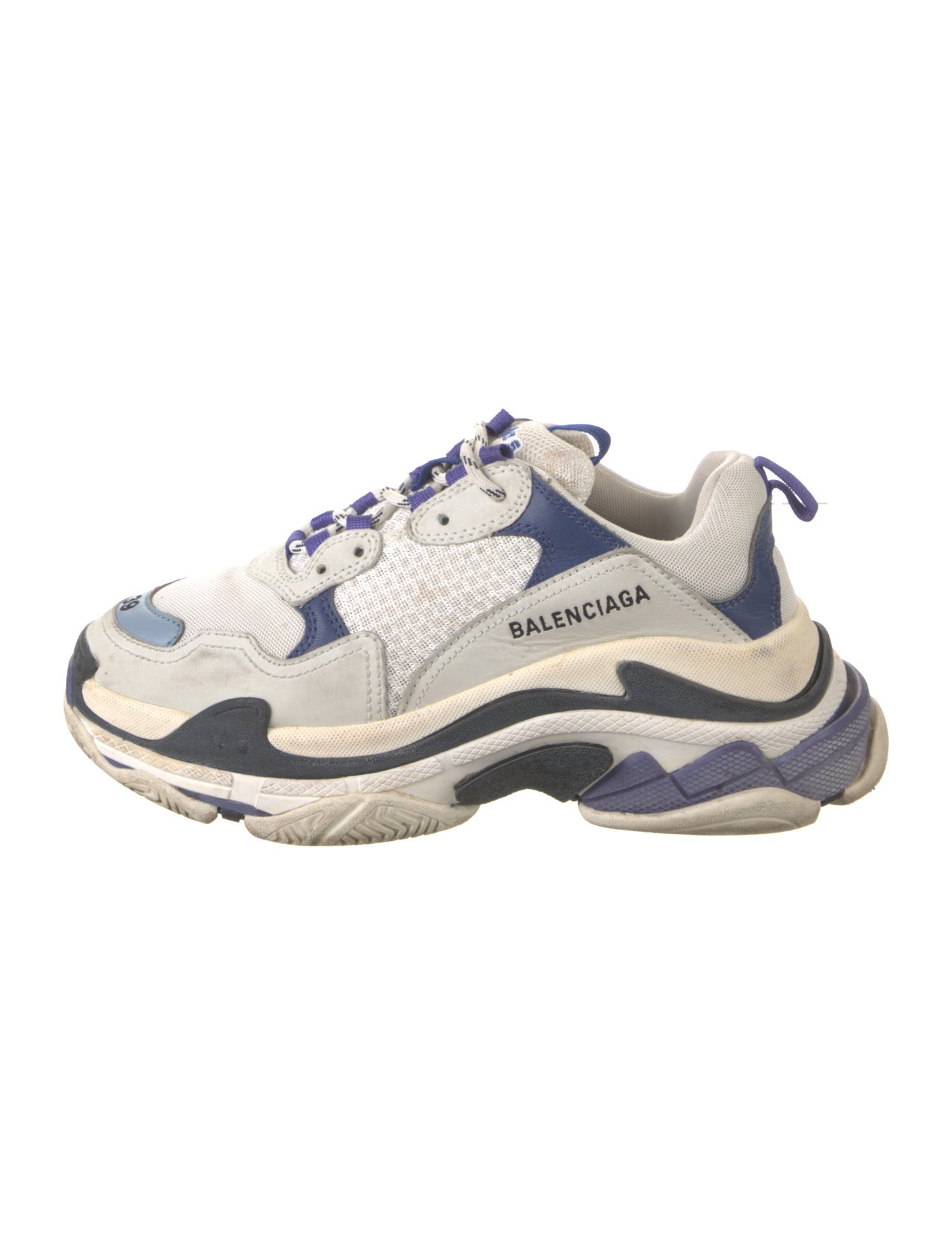 Balenciaga x adidas Triple S Chunky Chunky Sneakers - White Sneakers ...