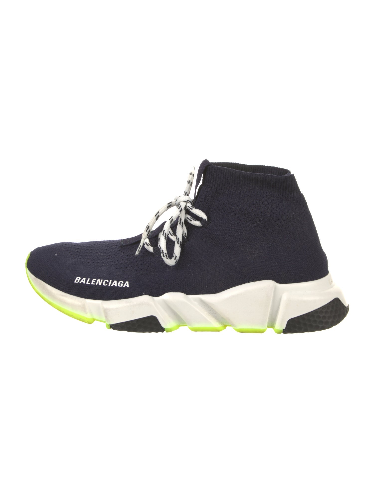 Balenciaga Colorblock Pattern Sock Sneakers - Purple Sneakers, Shoes ...
