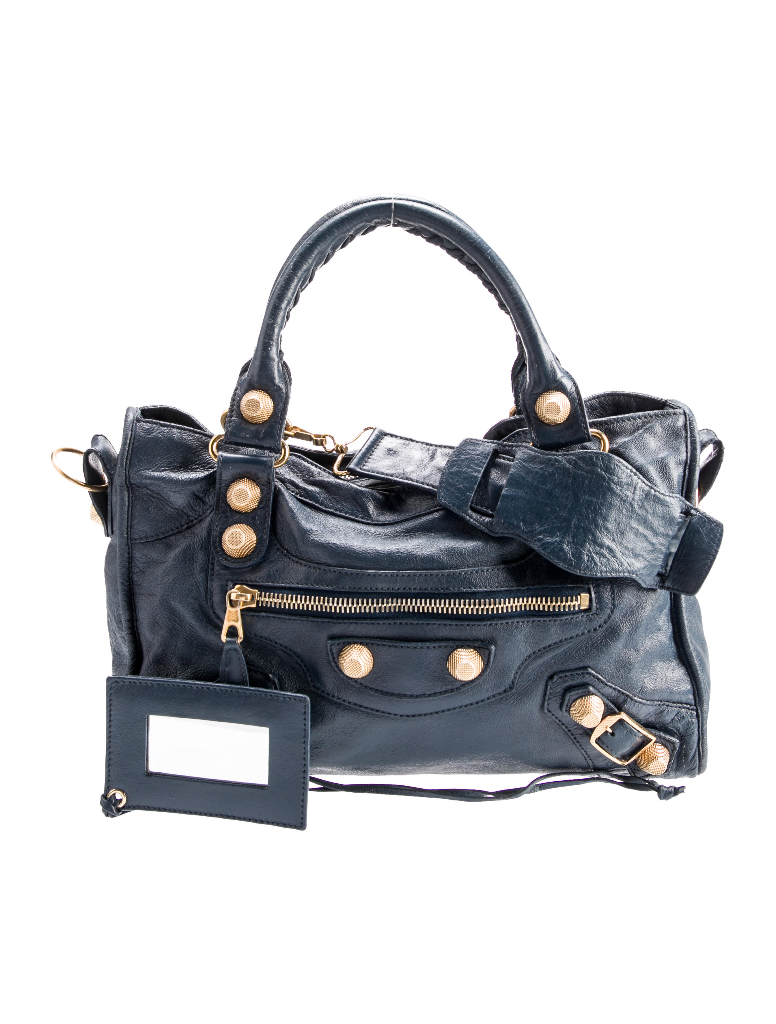 Balenciaga Giant 21 City Bag - Blue Handle Bags, Handbags - BAL263793 ...