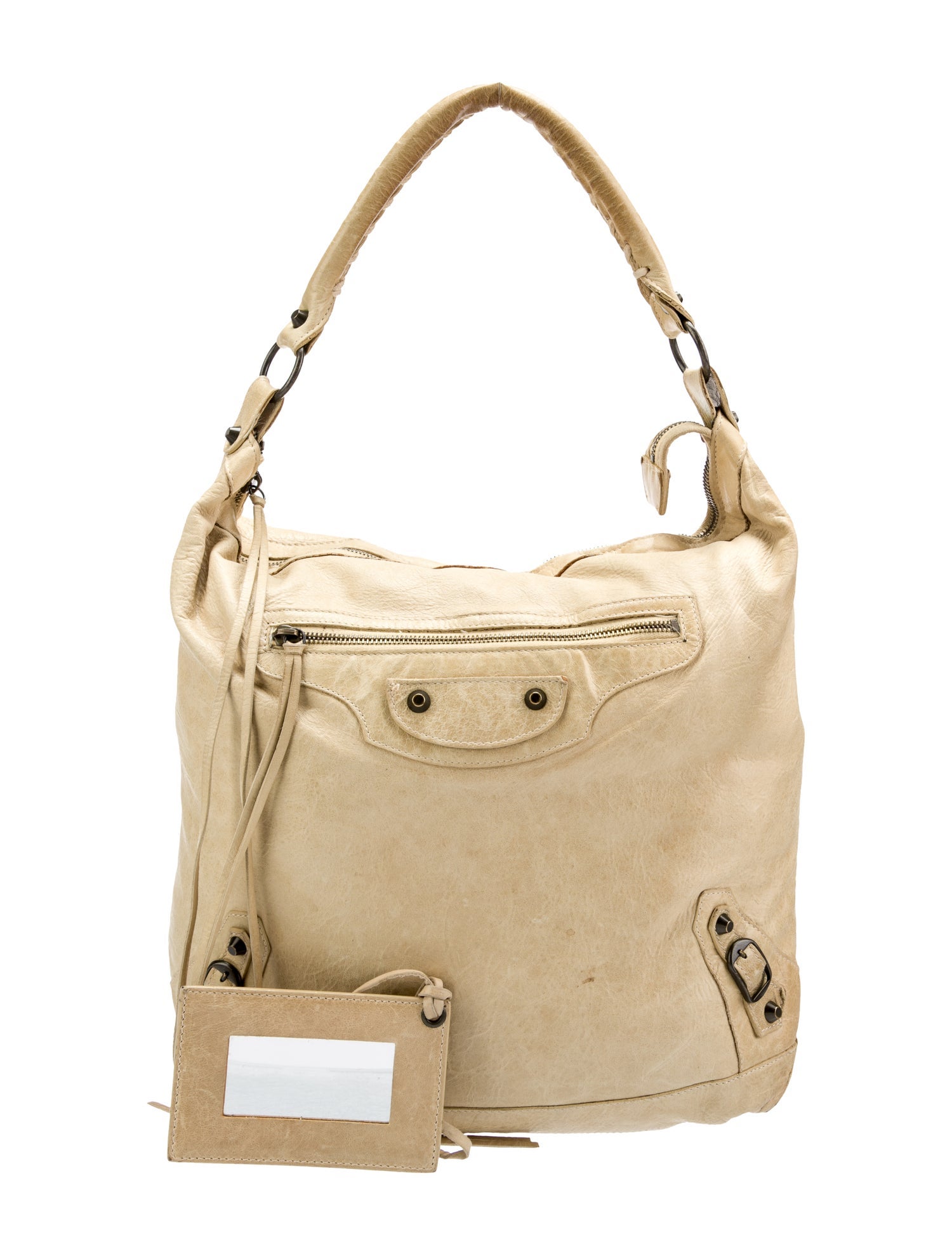 Balenciaga Motocross Classic Day Hobo - Neutrals Hobos, Handbags ...
