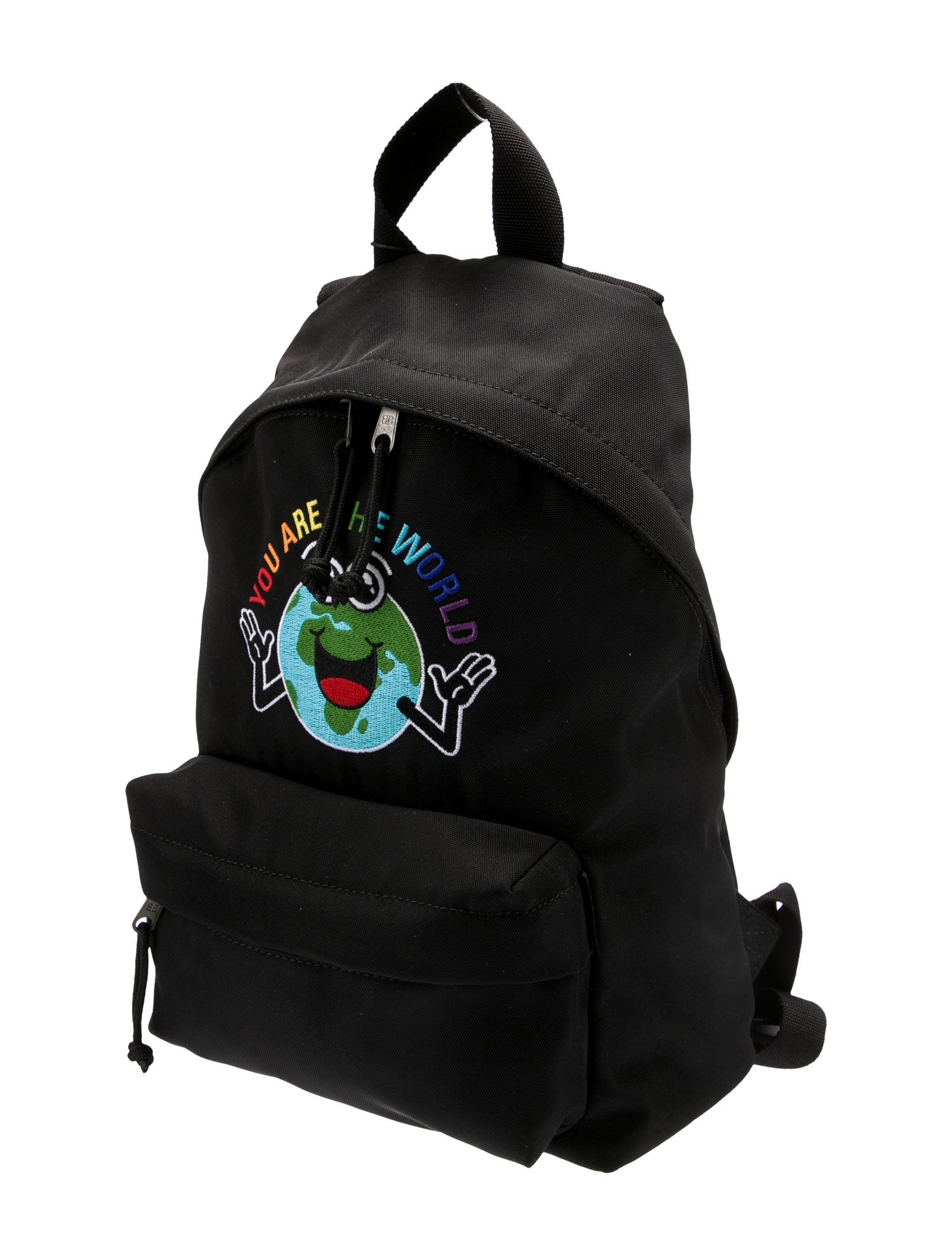 Balenciaga You Are The World Explorer Backpack - Black Backpacks ...