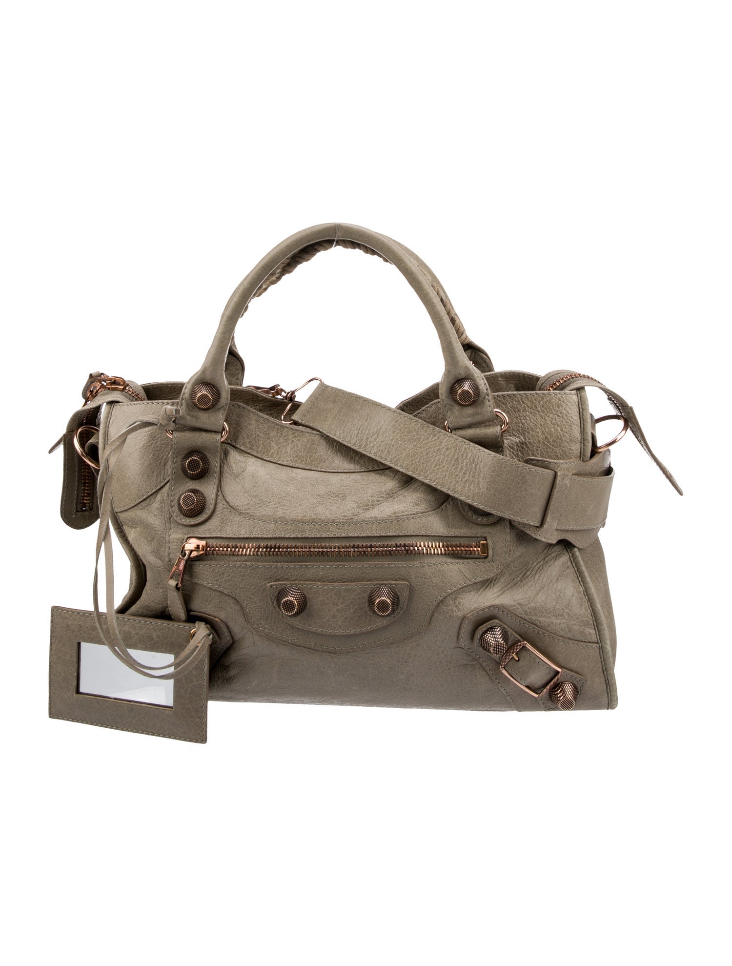 Balenciaga Motocross Giant 21 City Bag - Neutrals Totes, Handbags ...
