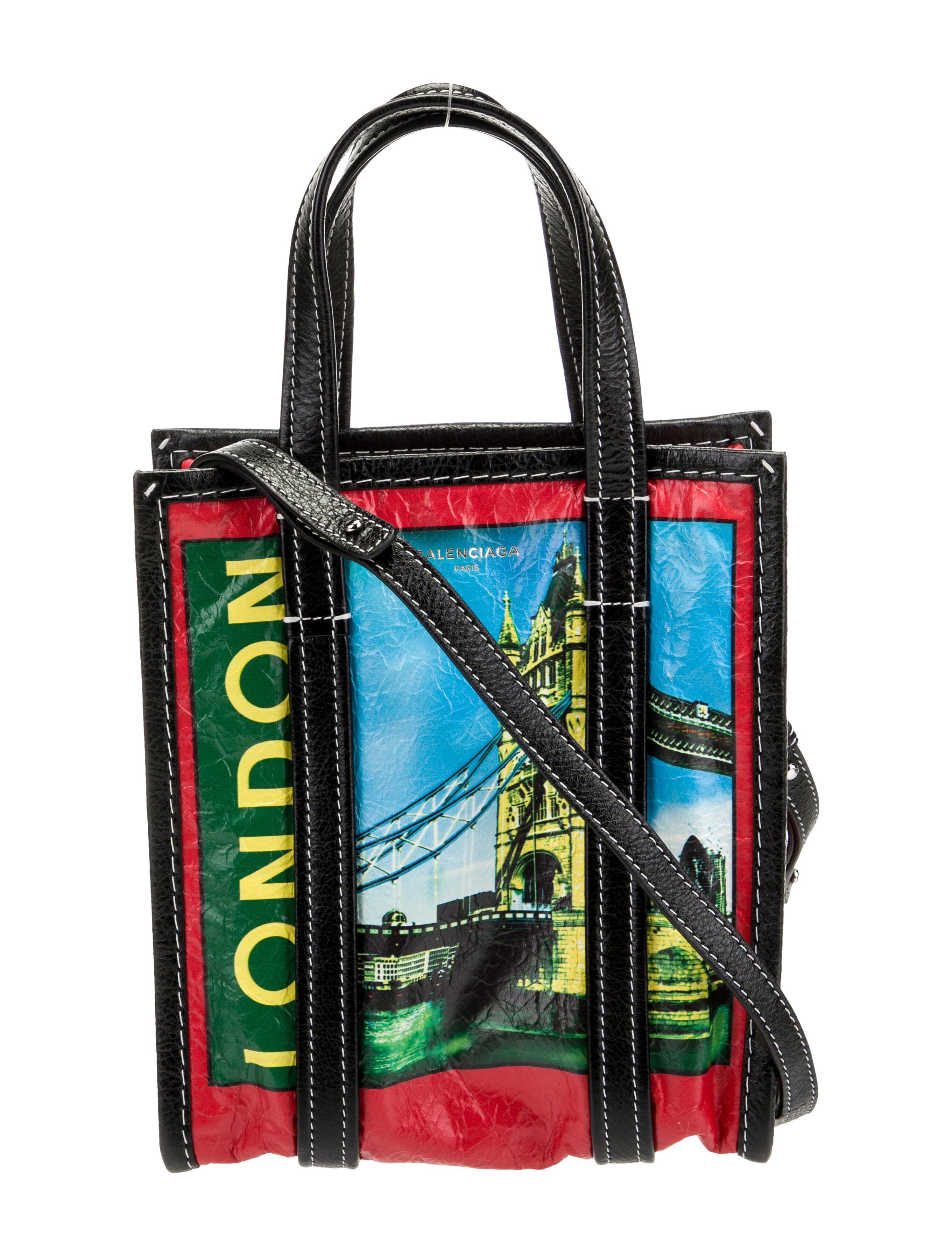 Balenciaga Bazar S Shopper Tote - Green Totes, Handbags - BAL272408 ...