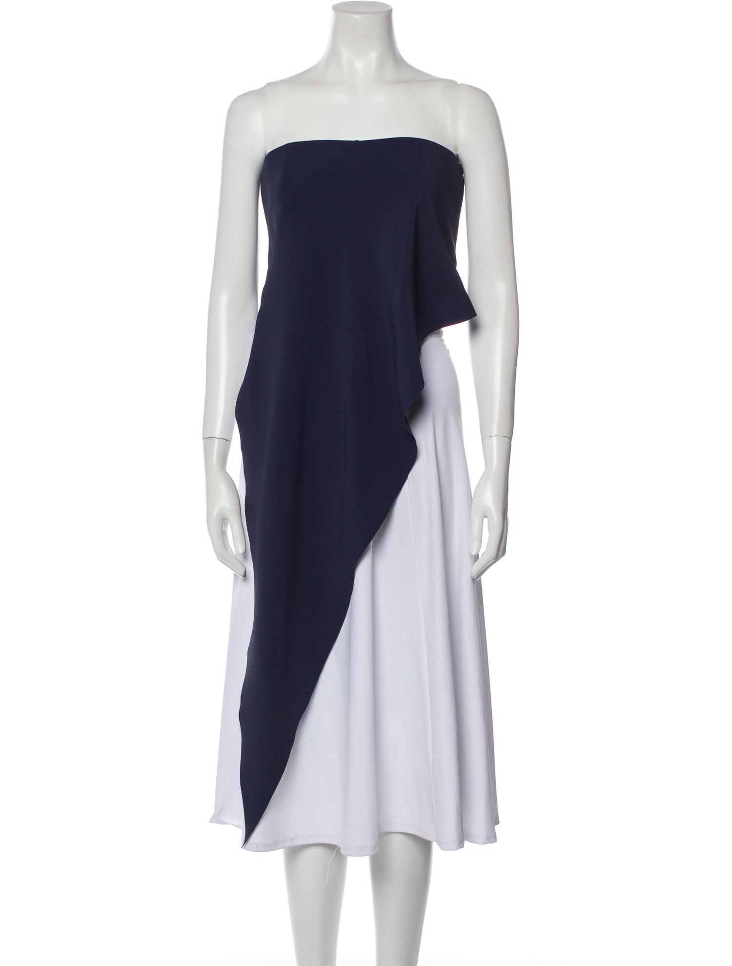 Balenciaga 2014 Strapless Tunic - Blue Tops, Clothing - BAL281041 | The ...