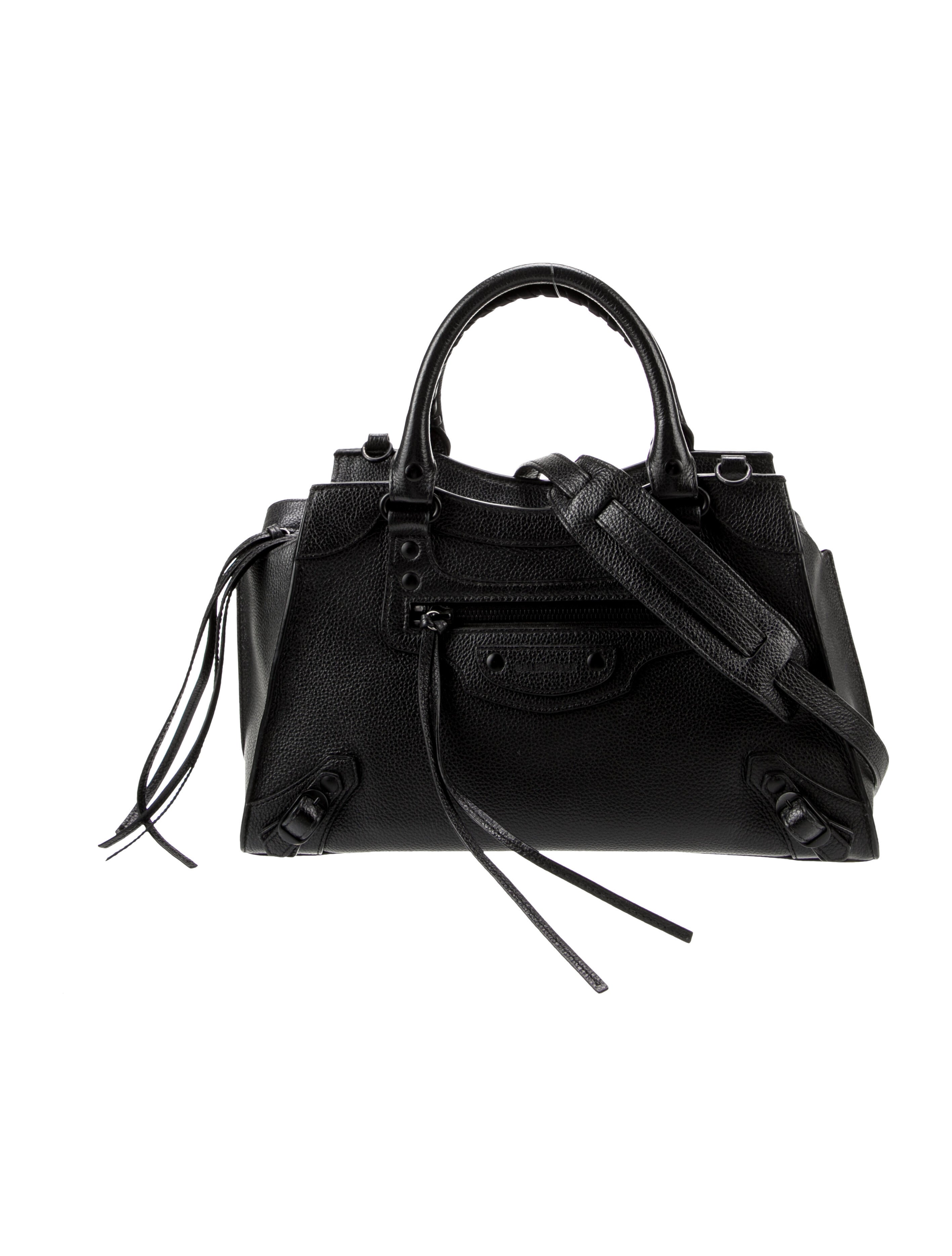 Balenciaga Neo Classic Small Handle Bag - Black Handle Bags, Handbags ...