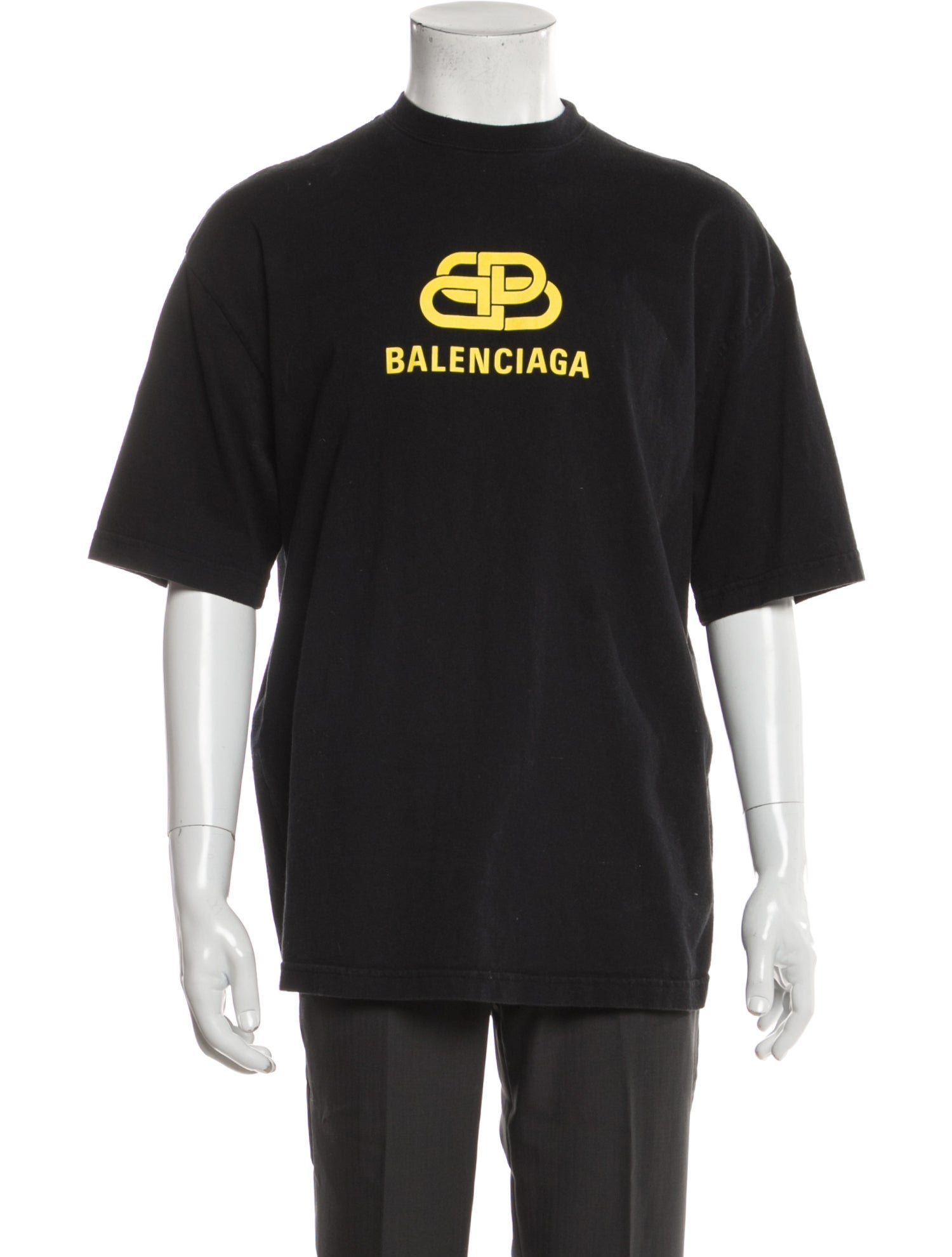 Balenciaga 2018 Graphic Print T-Shirt - Black T-Shirts, Clothing - BAL286416 | The RealReal