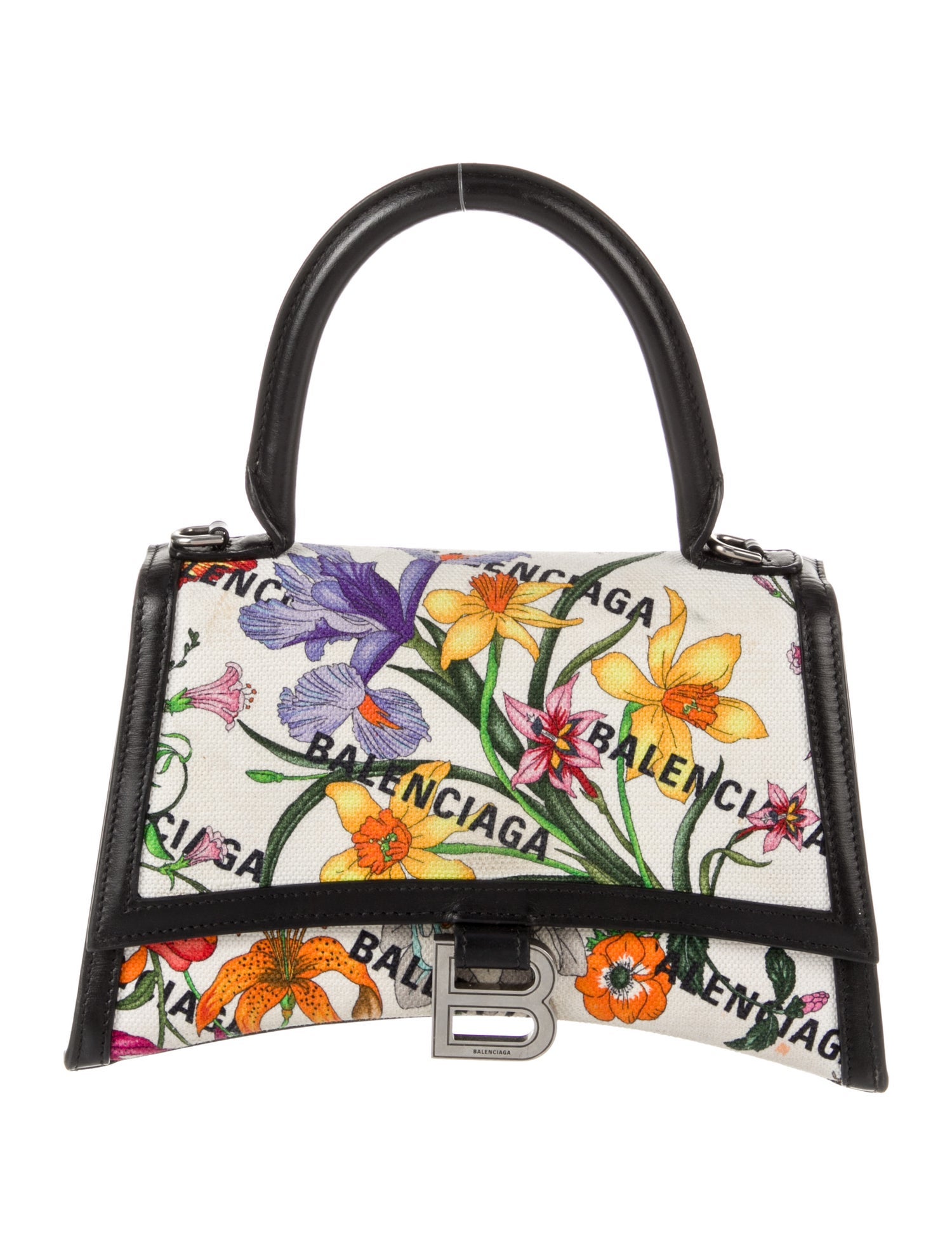 Gucci x Balenciaga The Hacker Project Small Flora Top Handle Bag ...