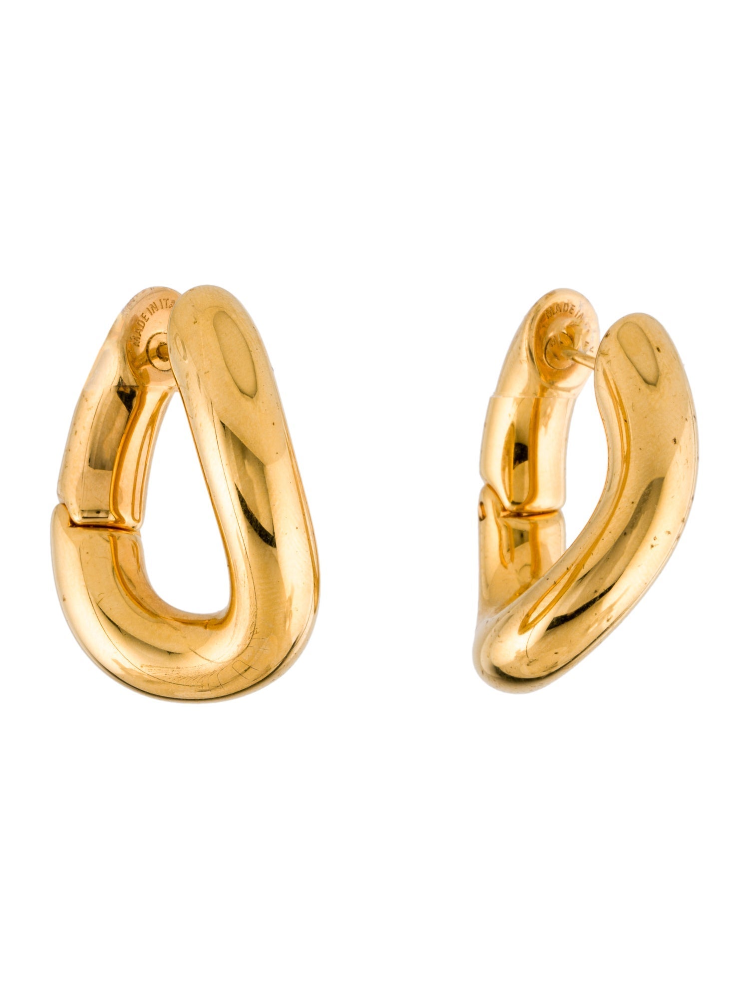 Jennifer Fisher Natasha & Lilly Double Hoop Earrings - 14K Yellow Gold ...