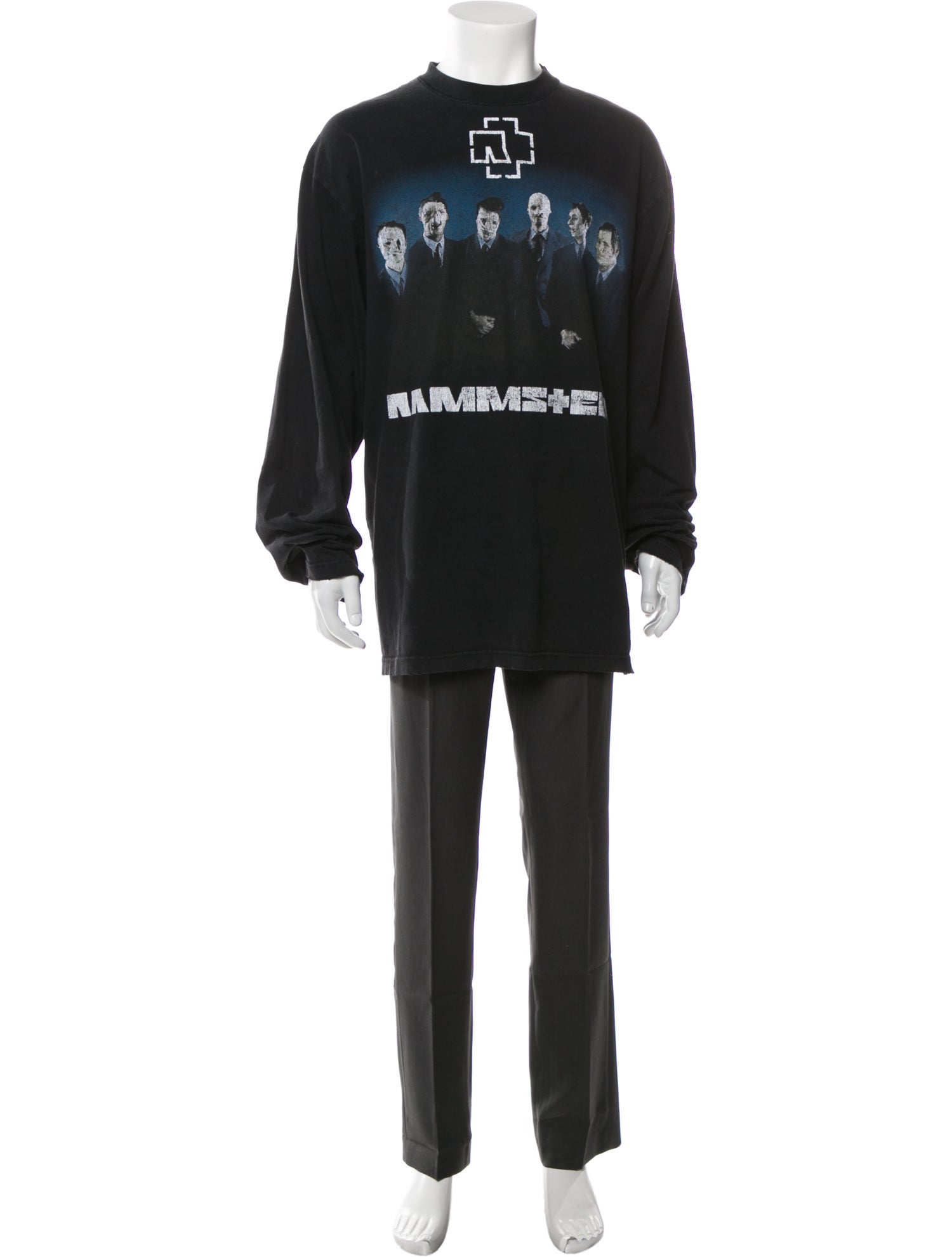 Balenciaga 2021 Rammstein Limited Edition 156/200 T-Shirt - Black T ...