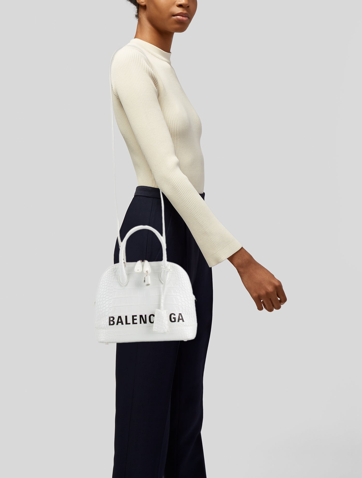 Miu Miu Shearling Handle Bag - Handle Bags, Handbags | The RealReal