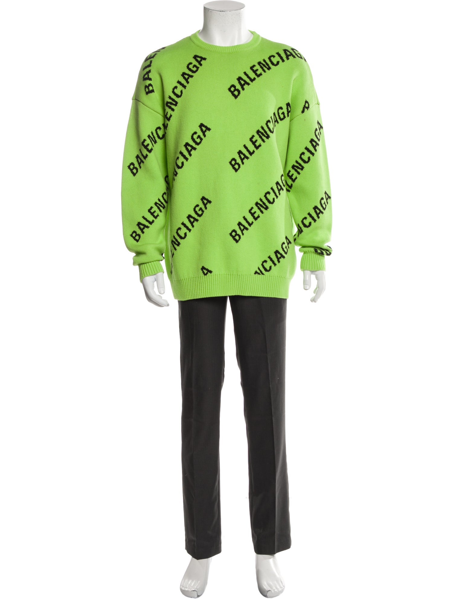 Gucci 2017 Panther Wool Intarsia Sweater Red Sweaters Clothing