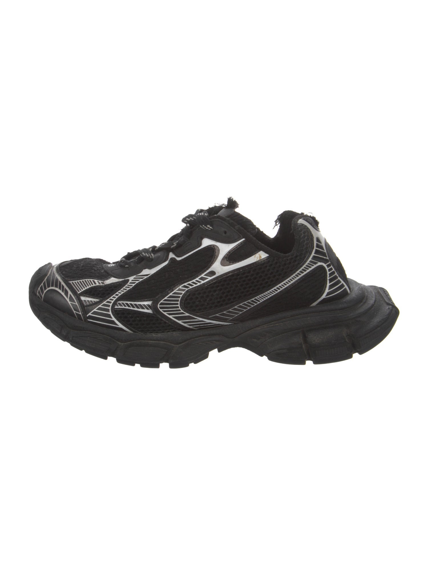 Balenciaga 3XL 'Noir' Sneakers - Black Sneakers, Shoes - BAL308876 ...