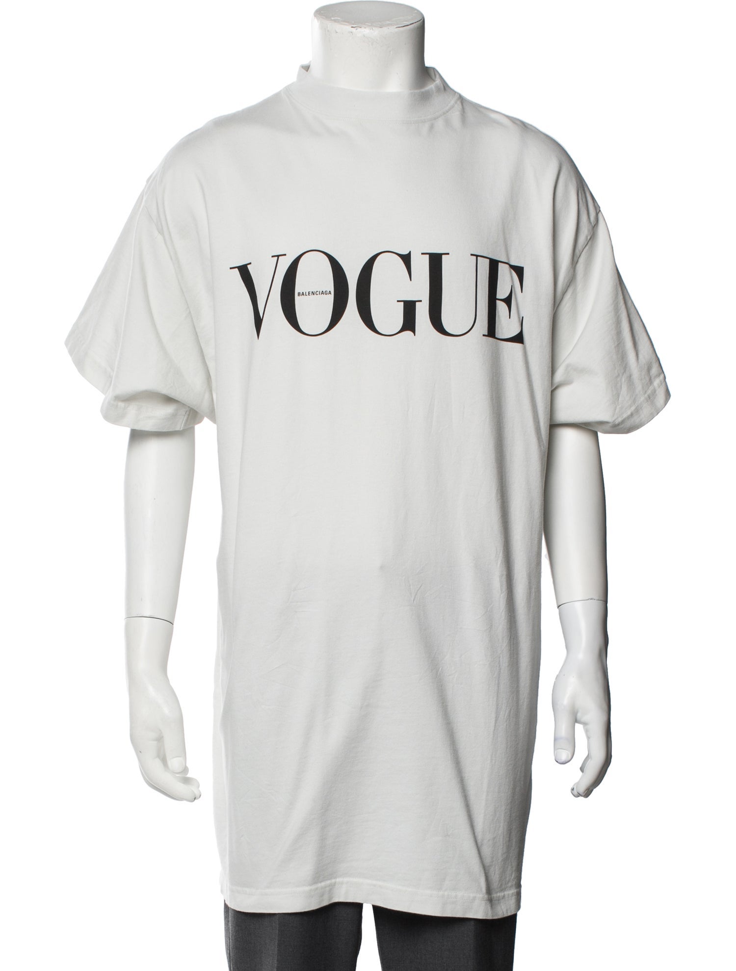 Balenciaga 2024 Vogue Place Vendome T Shirt White T Shirts
