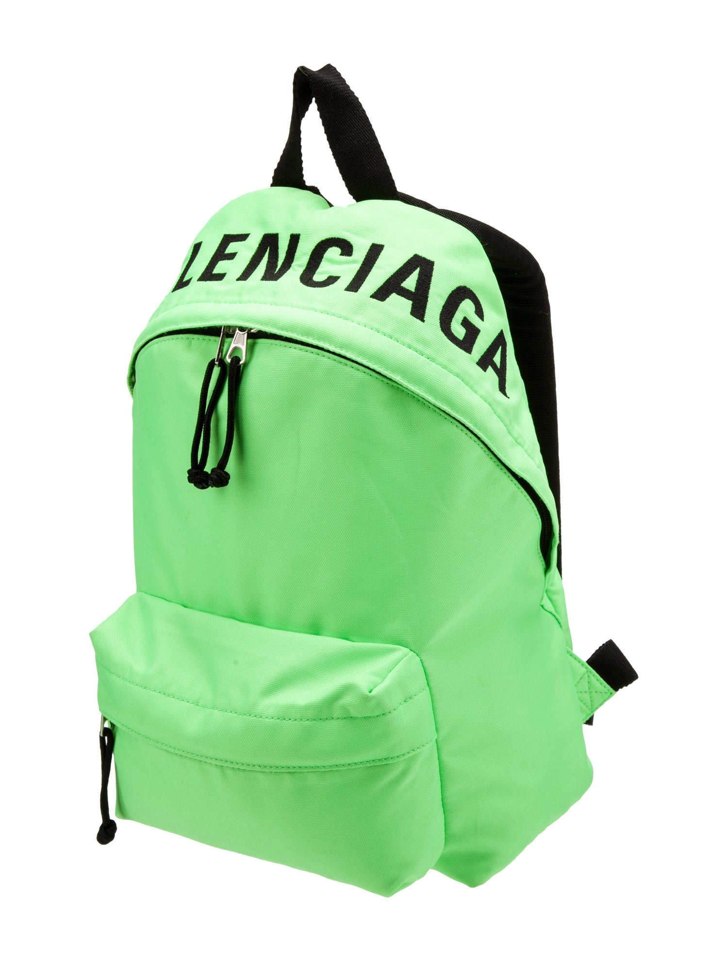 Henri Bendel Leather Trim Canvas Backpack - Burgundy Backpacks ...