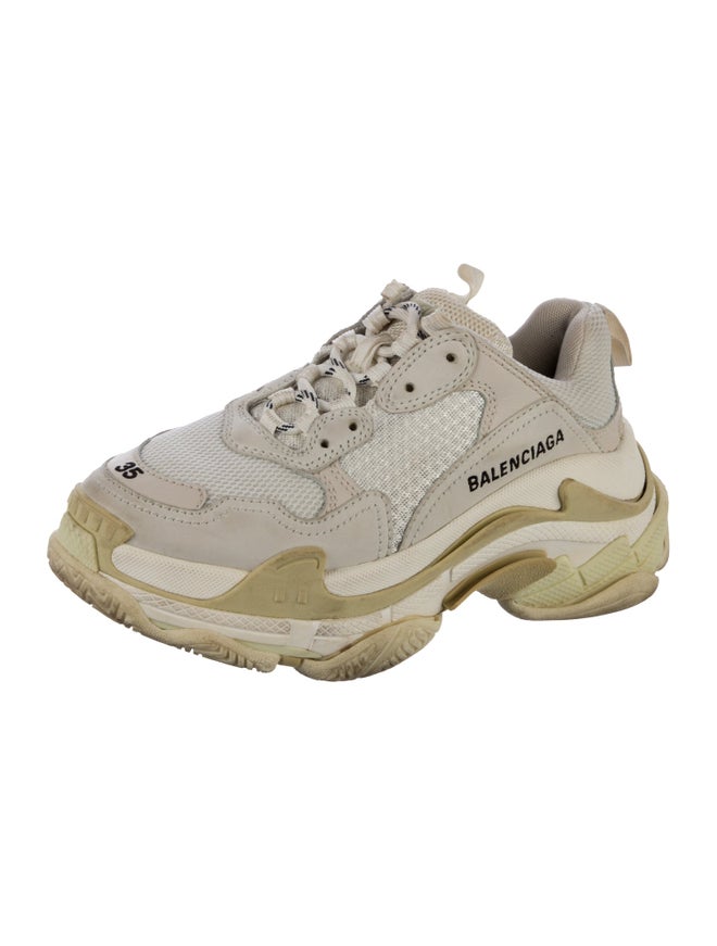 Balenciaga Triple S Chunky Sneakers - Neutrals Sneakers, Shoes ...