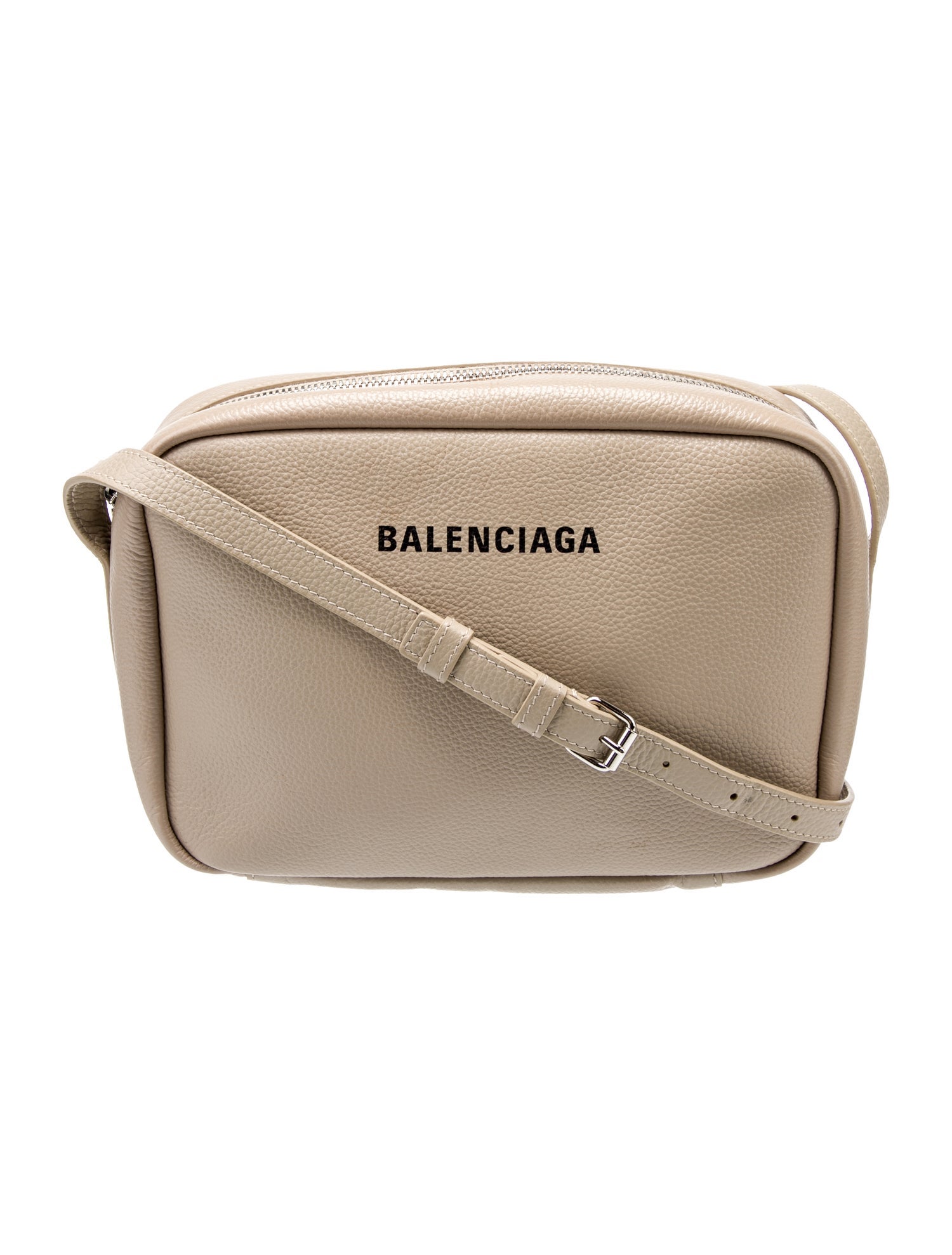 Balenciaga Leather Crossbody Bag 2022 - Neutrals Crossbody Bags ...
