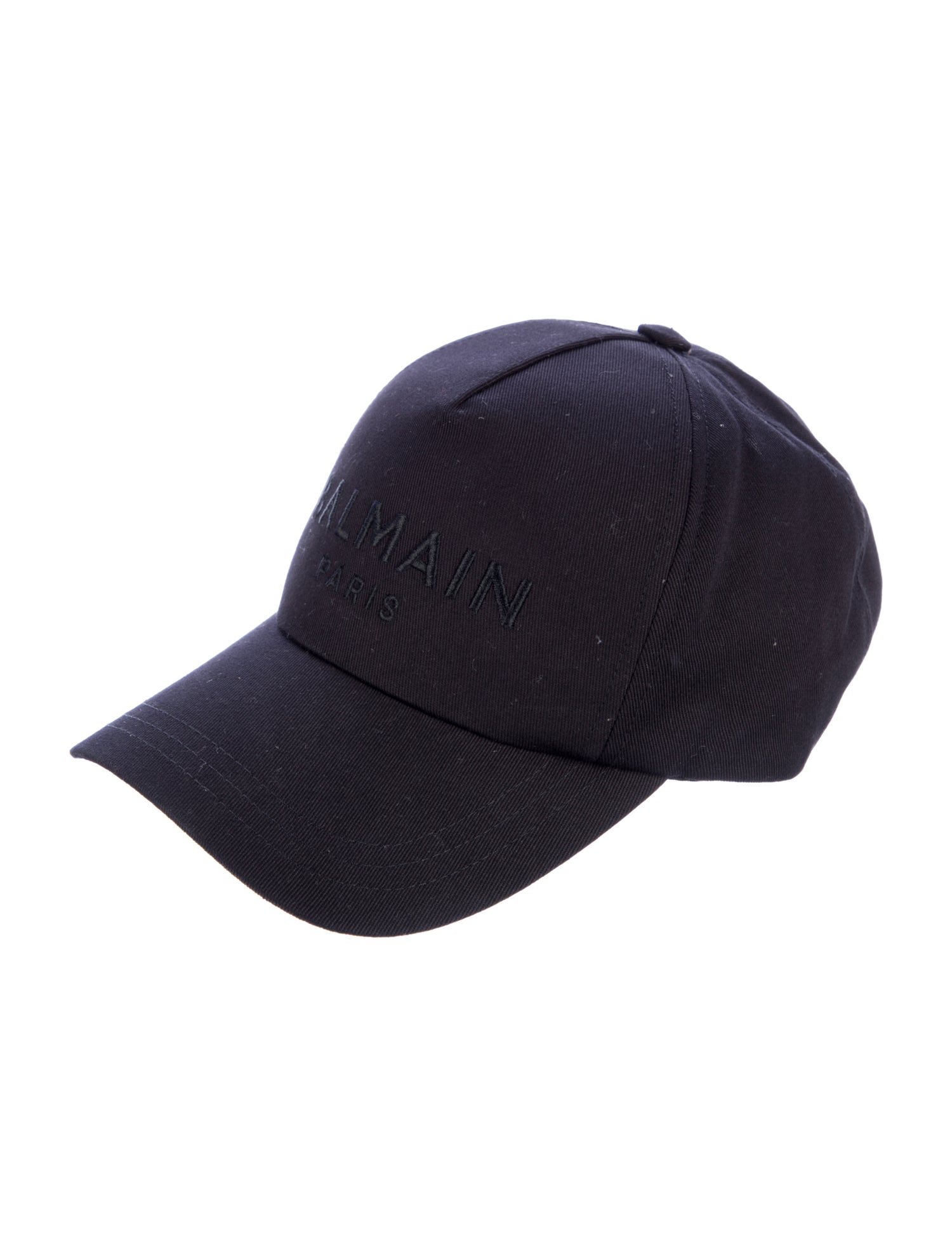 Balmain Embroidered Logo Baseball Cap - Black Hats, Accessories ...