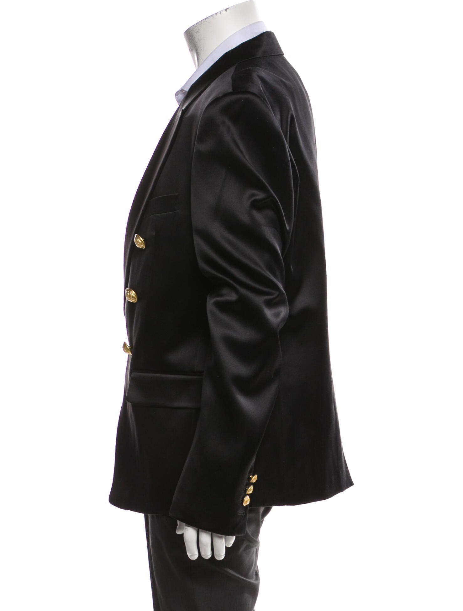 Balmain Blazer - Black Suiting, Clothing - BAM89604 | The RealReal