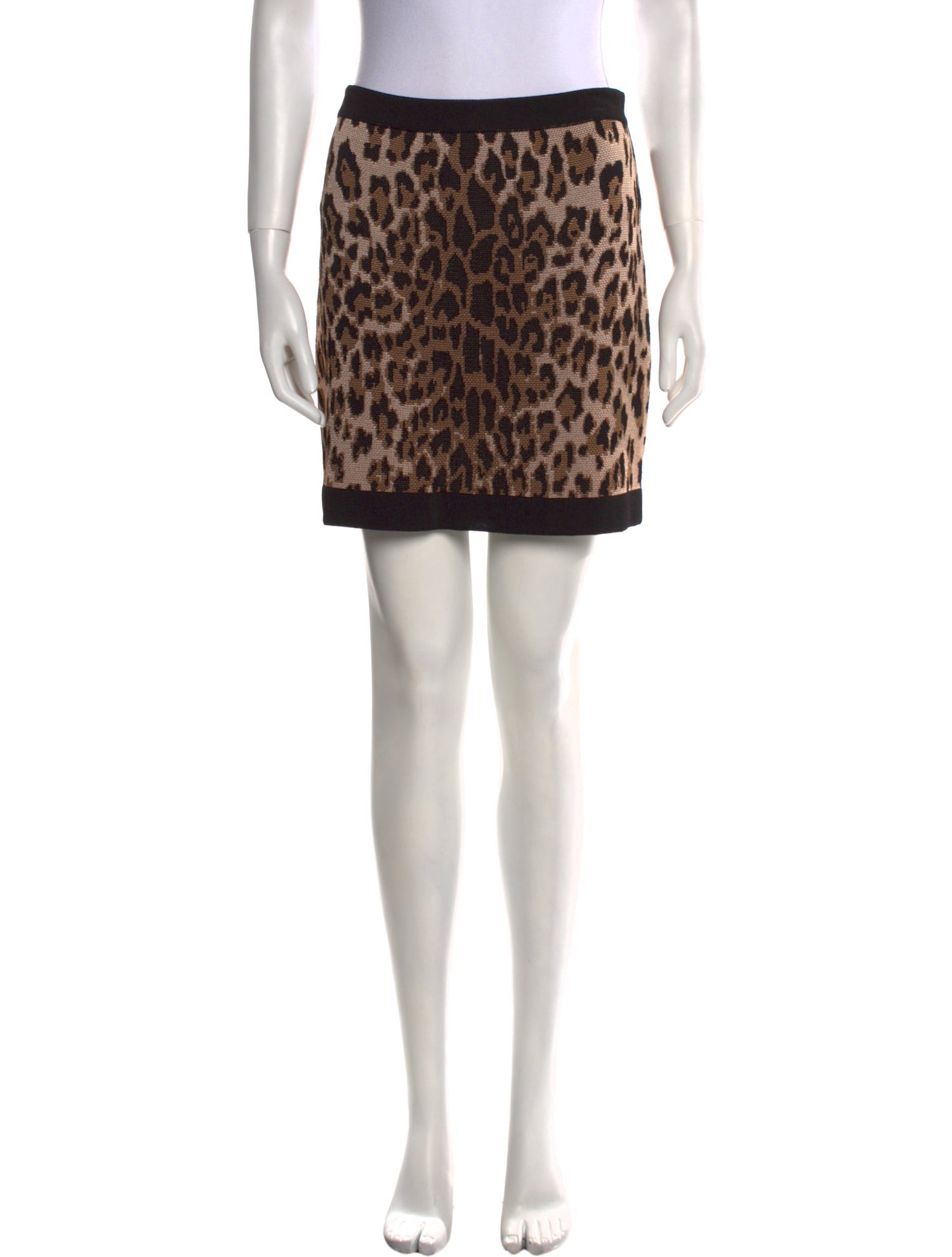 Balmain Animal Print Mini Skirt - Skirts, Clothing - BAM106027 | The ...