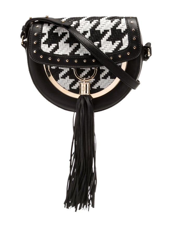 Balmain Suede Evening Bag - Black Crossbody Bags, Handbags - BAM99416 ...