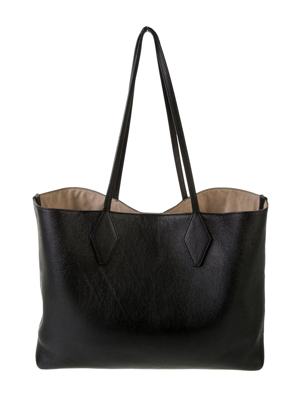 Balmain Leather Tote - Black Totes, Handbags - BAM112539 | The RealReal