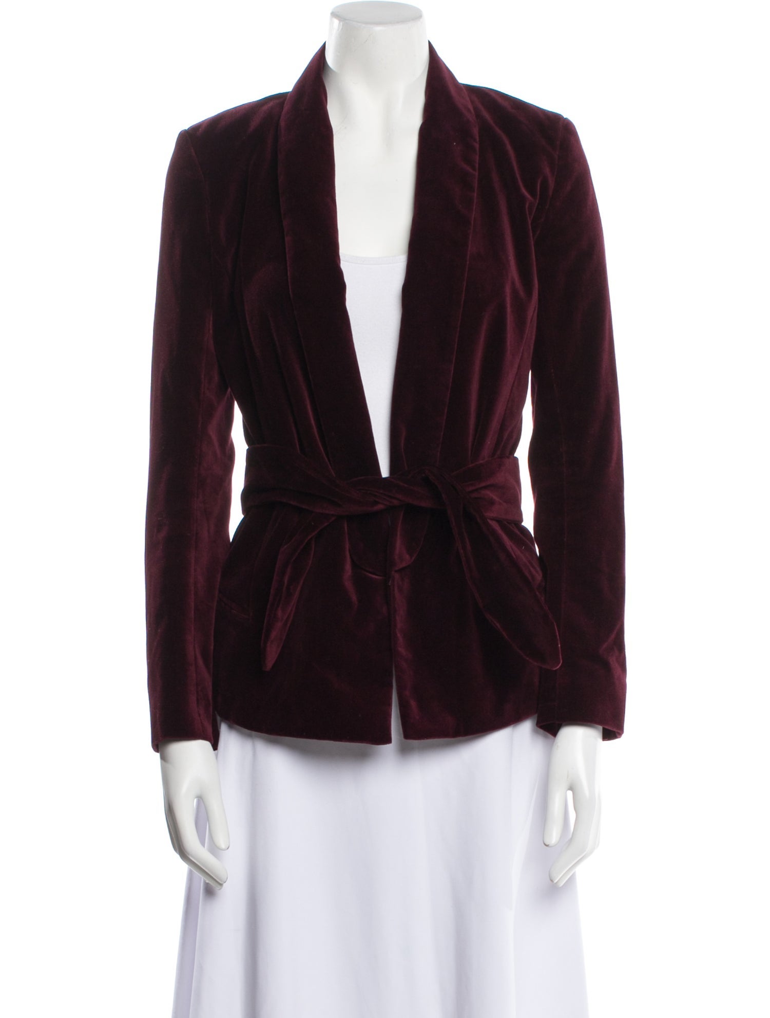 Balmain Velvet Jacket - Black Jackets, Clothing - BAM112613 | The RealReal