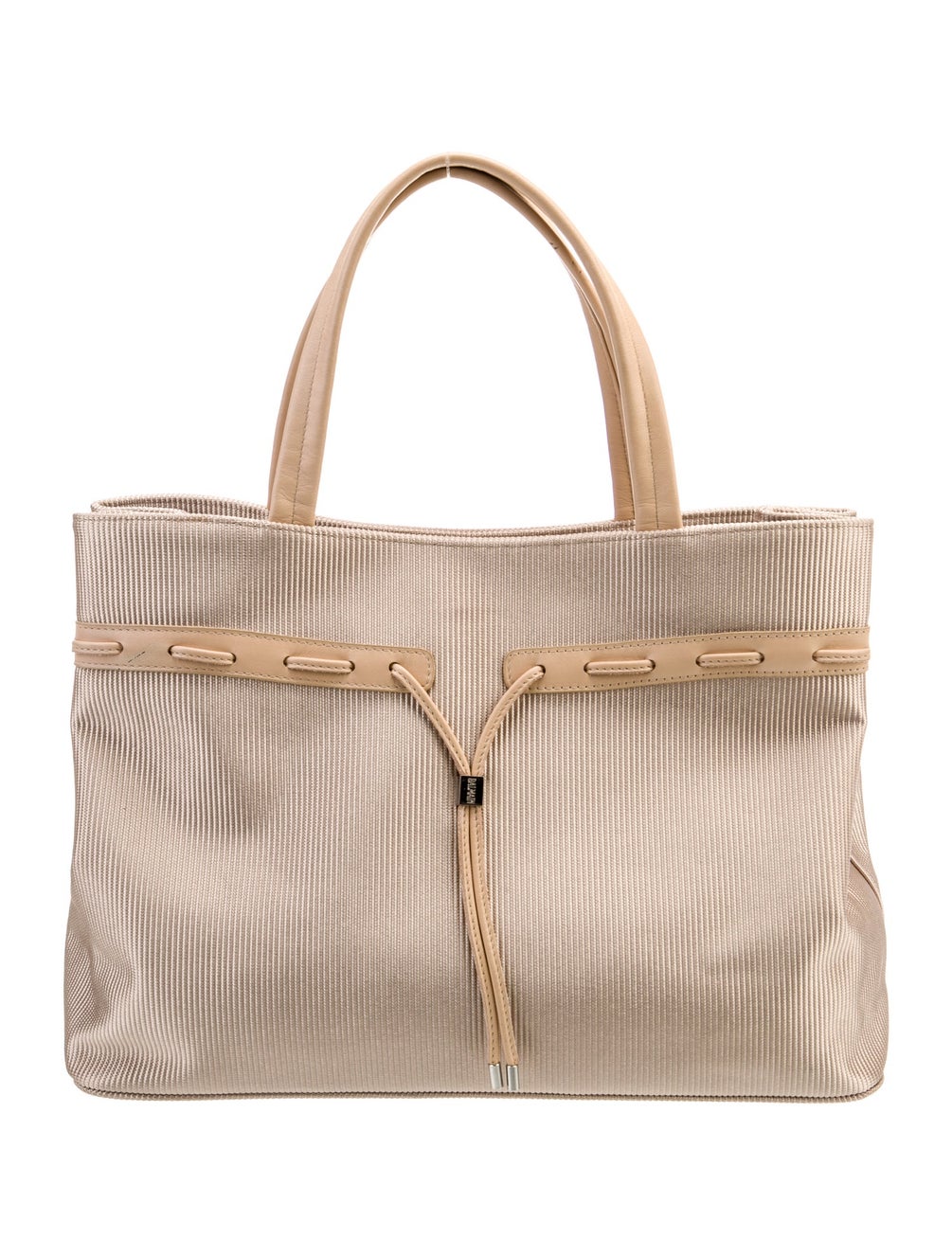 Balmain Top Handle Bag - Neutrals Handle Bags, Handbags - BAM118417 ...