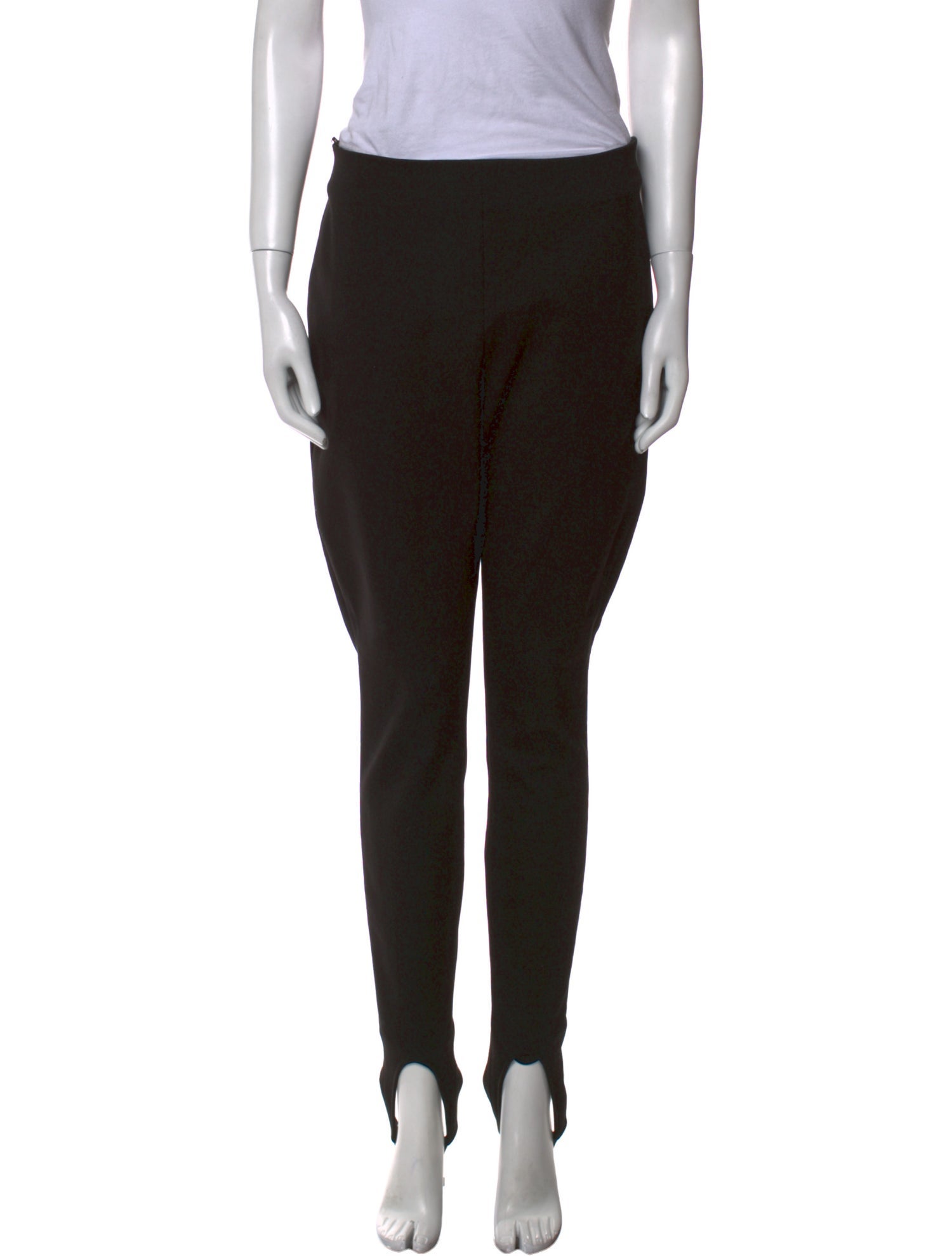 Balmain Skinny Leg Pants - Black, 11.25" Rise Pants, Clothing ...