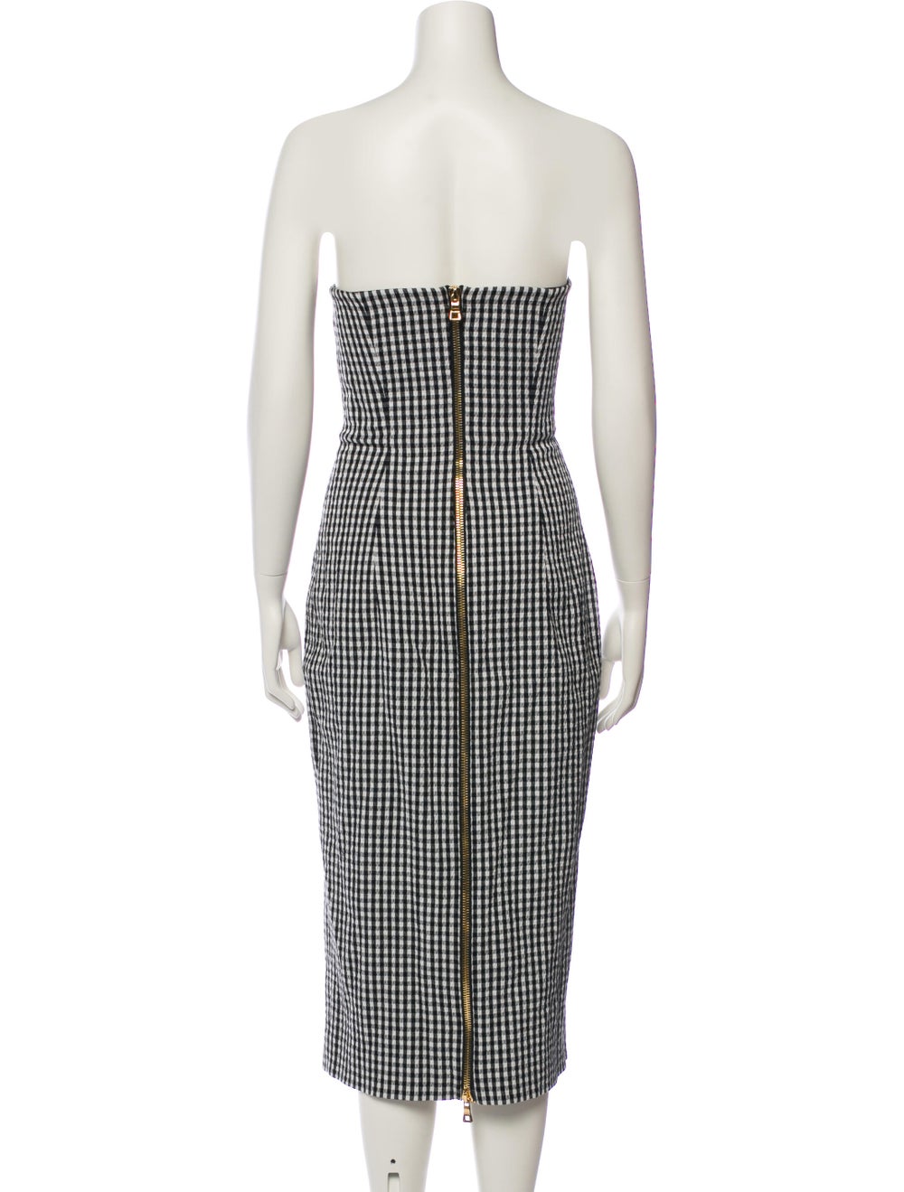Balmain Striped Knee-Length Dress - Dresses, Clothing - BAM119093 | The ...