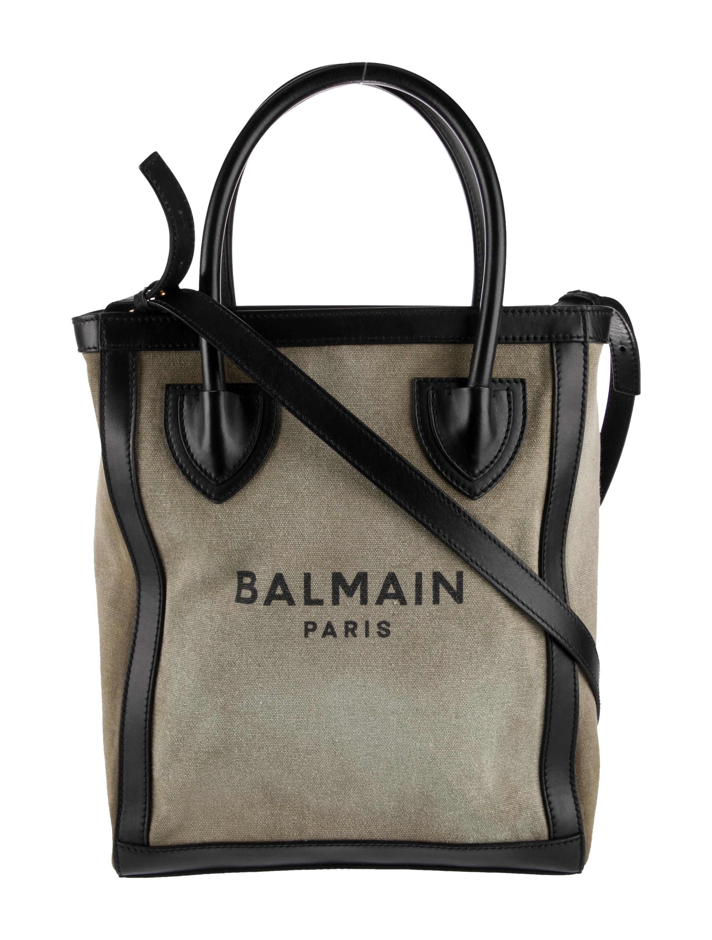 Balmain B-Army 26 Tote - Green Totes, Handbags - BAM83220 | The RealReal