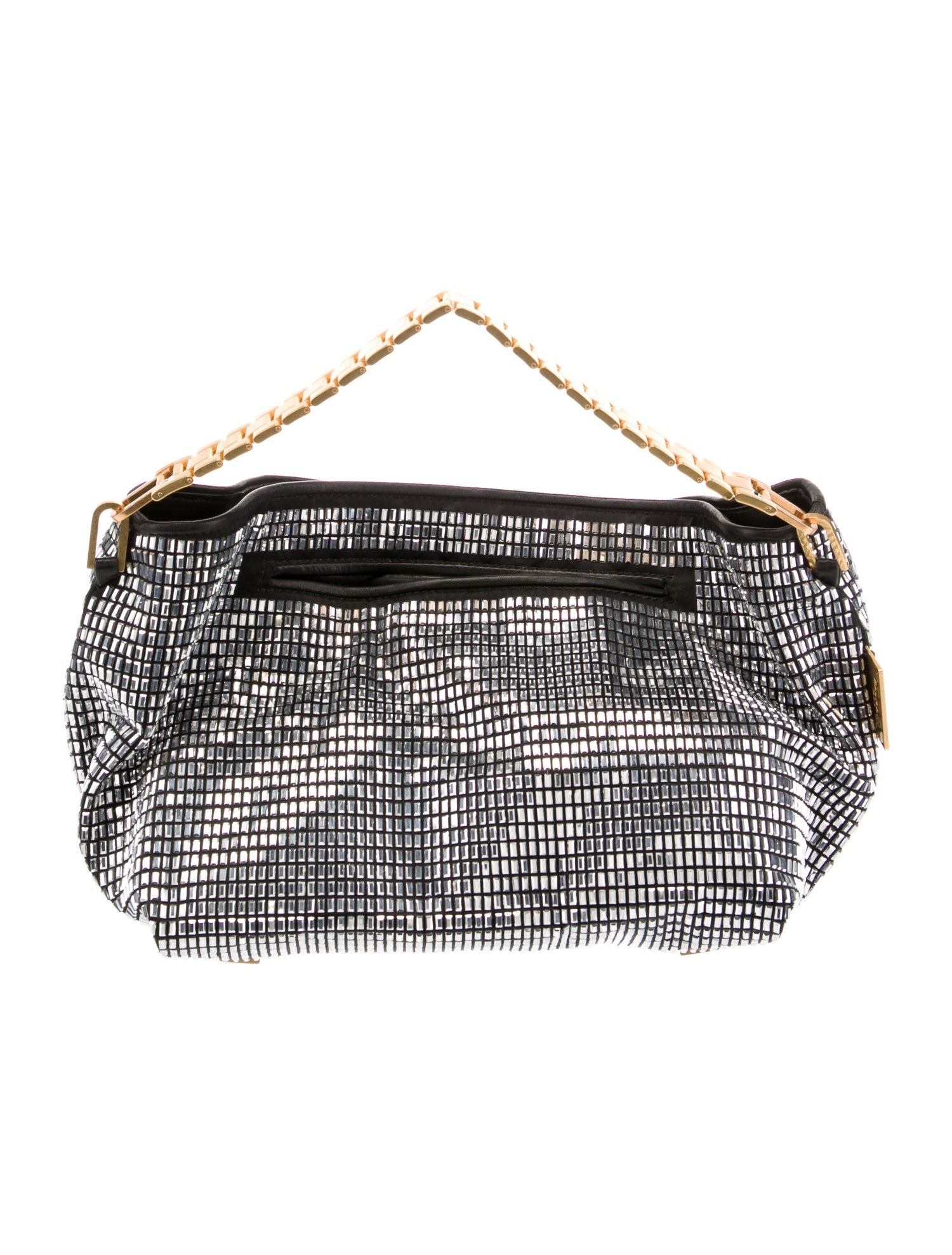 Balmain Crystal-Embellished Soft Clutch - Red Clutches, Handbags ...