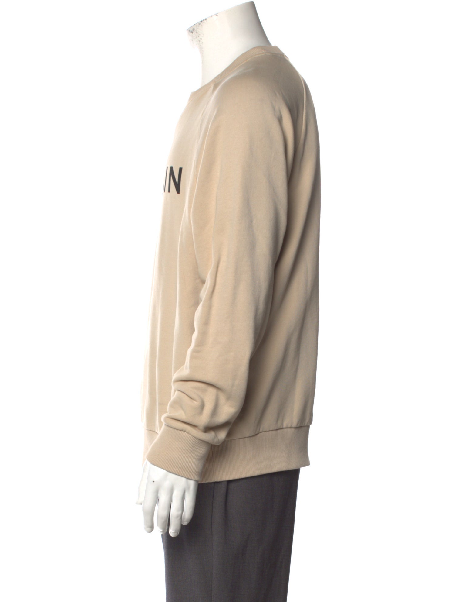 Loewe Beaded Logo Graphic Print Pullover - Neutrals Sweaters, Clothing ...