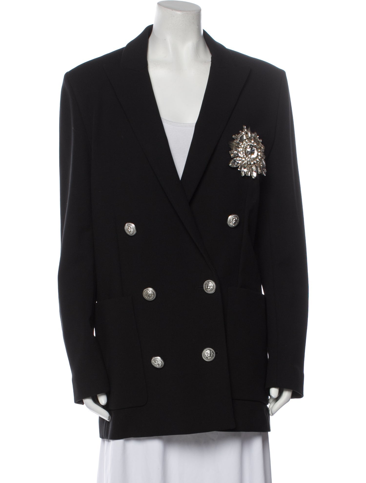 Balmain Blazer - Black Jackets, Clothing - BAM88360 | The RealReal