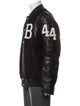 Balmain Graphic Print Varsity Jacket w/ Tags - Black Outerwear ...