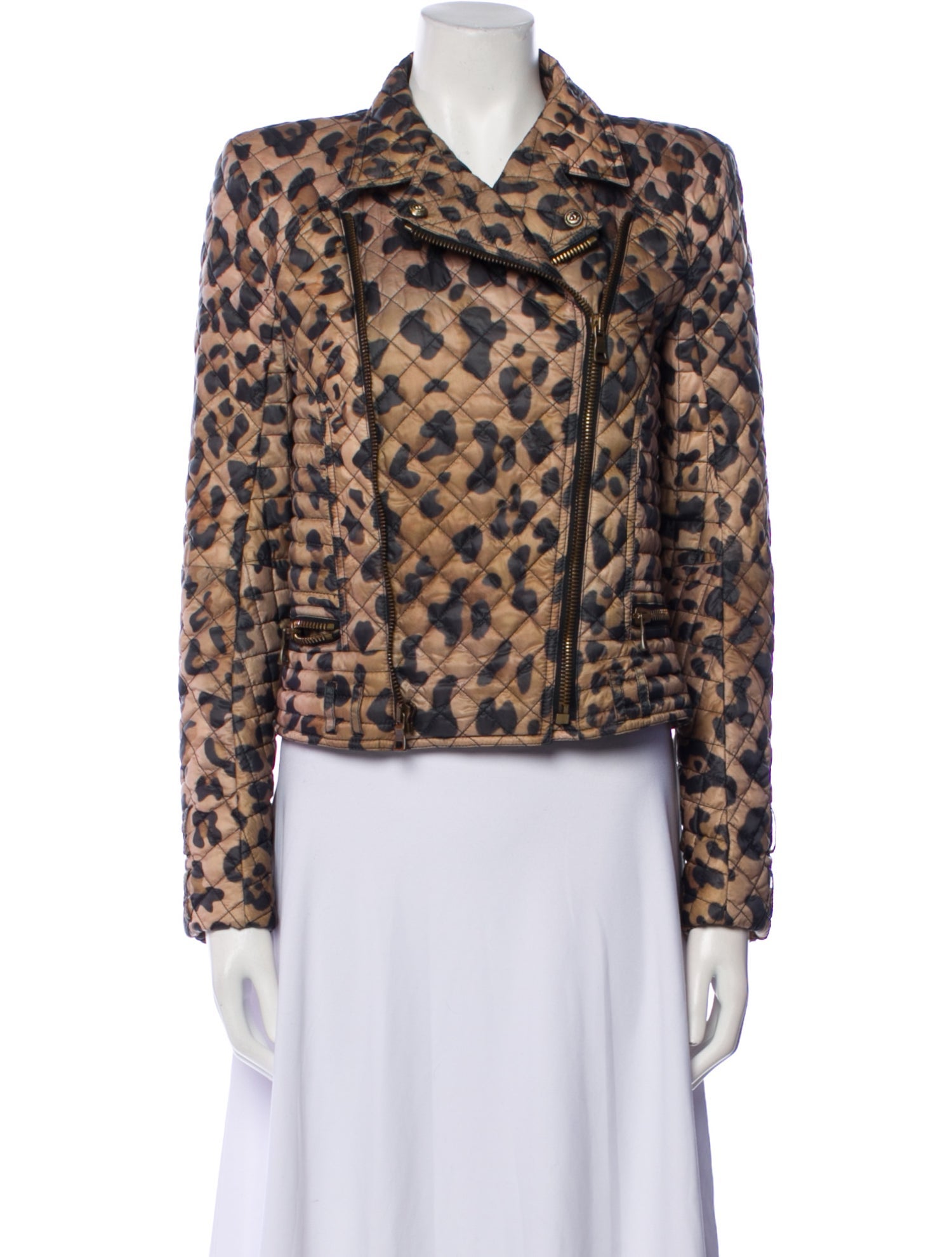 Balmain Animal Print Blazer - Neutrals Jackets, Clothing - BAM96654 ...