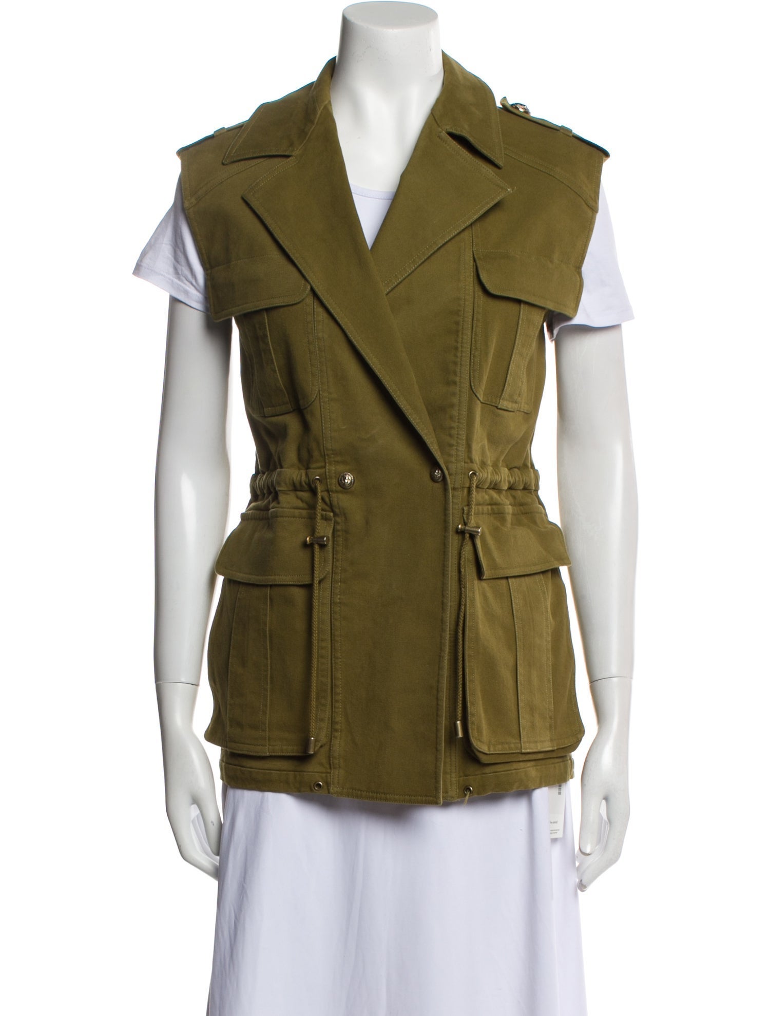 Balmain Vest - Green Jackets, Clothing - BAM97498 | The RealReal