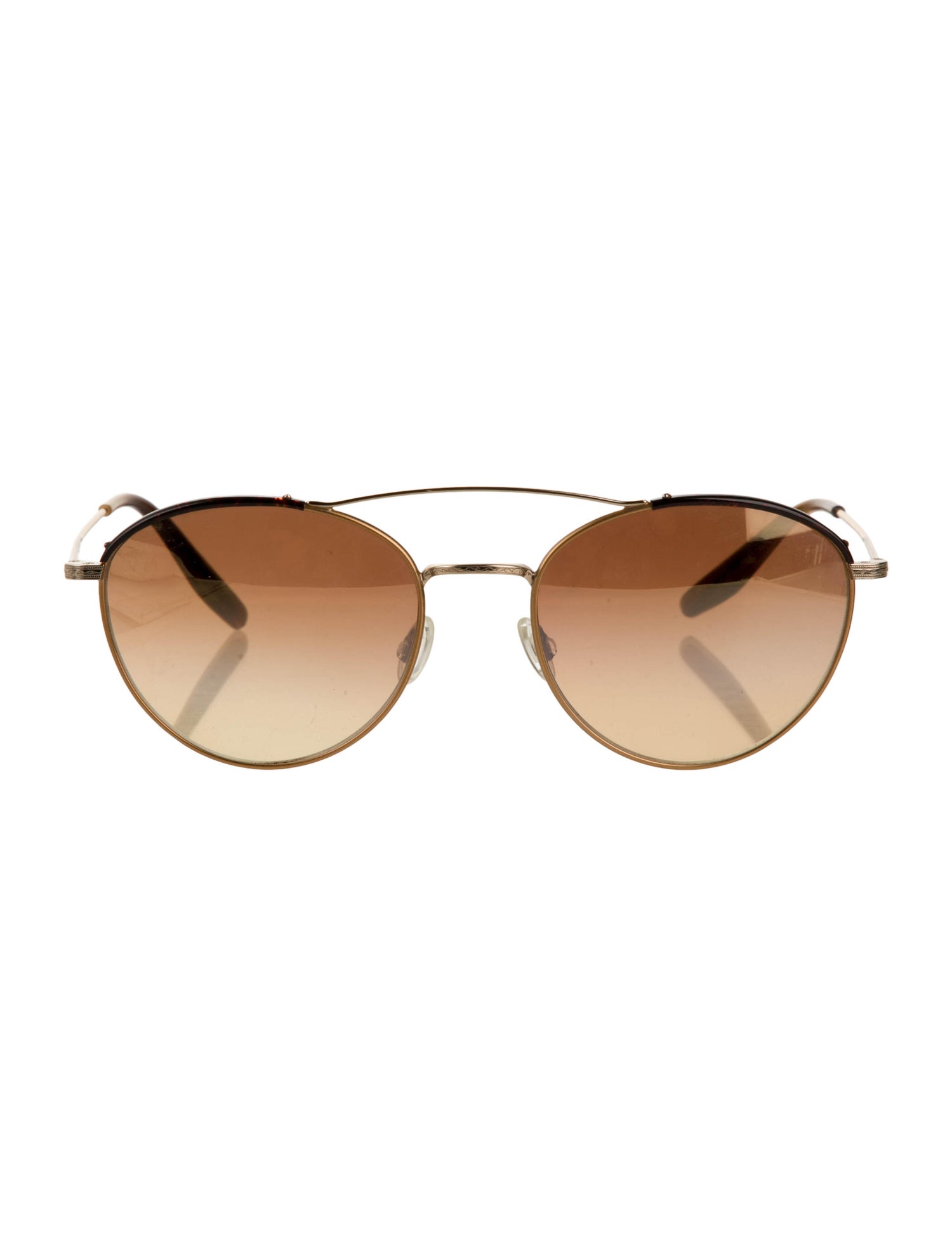 Barton Perreira Aviator Mirrored Sunglasses - Brown Sunglasses, Accessories - BAP23917 | The ...