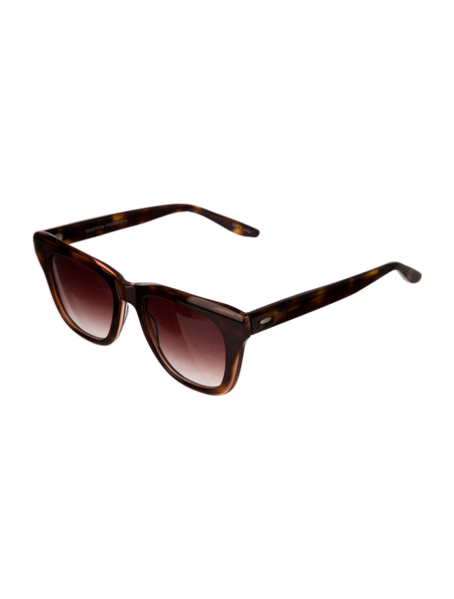 Barton Perreira Oversize Gradient Sunglasses - Gold Sunglasses ...