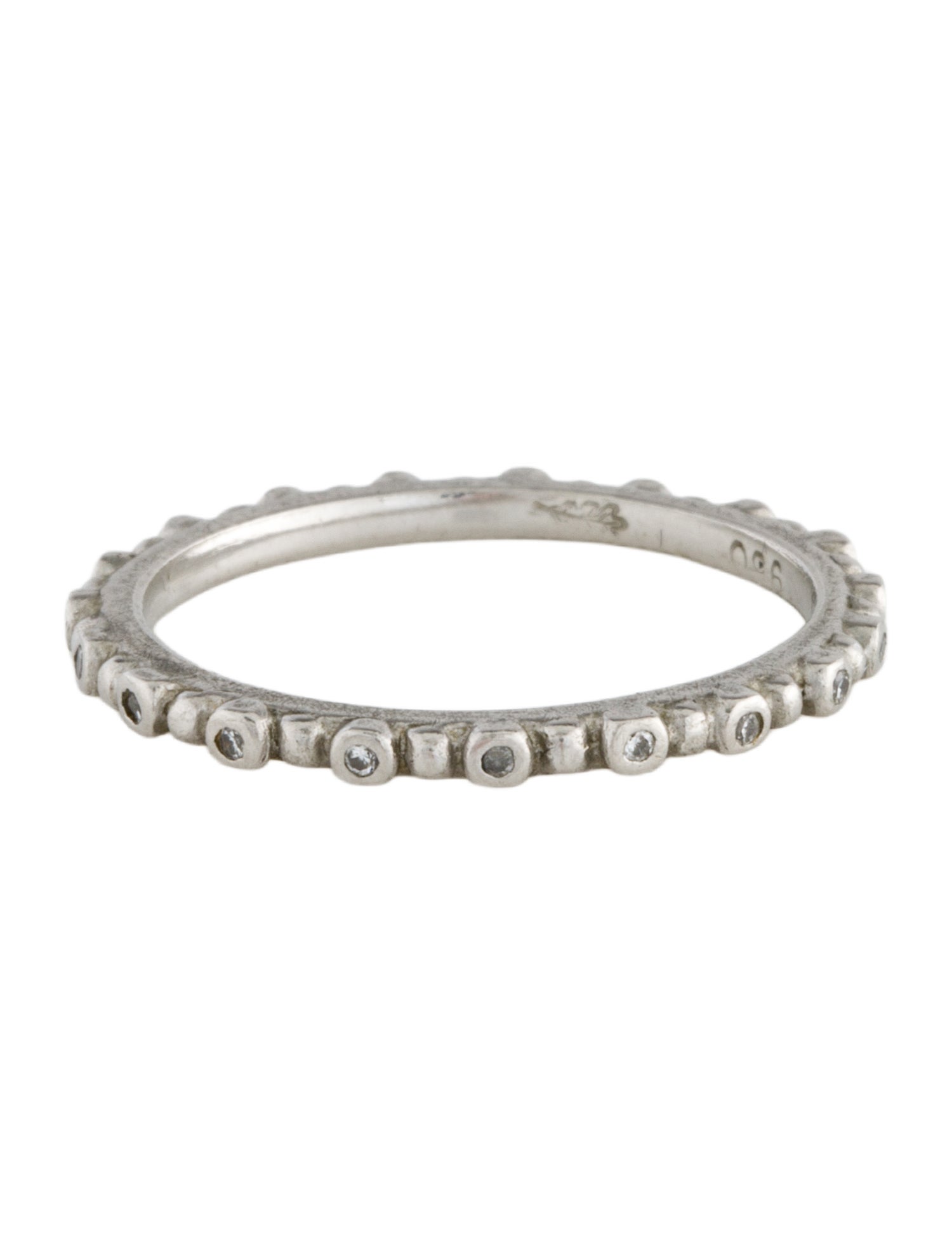 Barbara Heinrich Studio Platinum Diamond Pins and Needles Band - Band ...