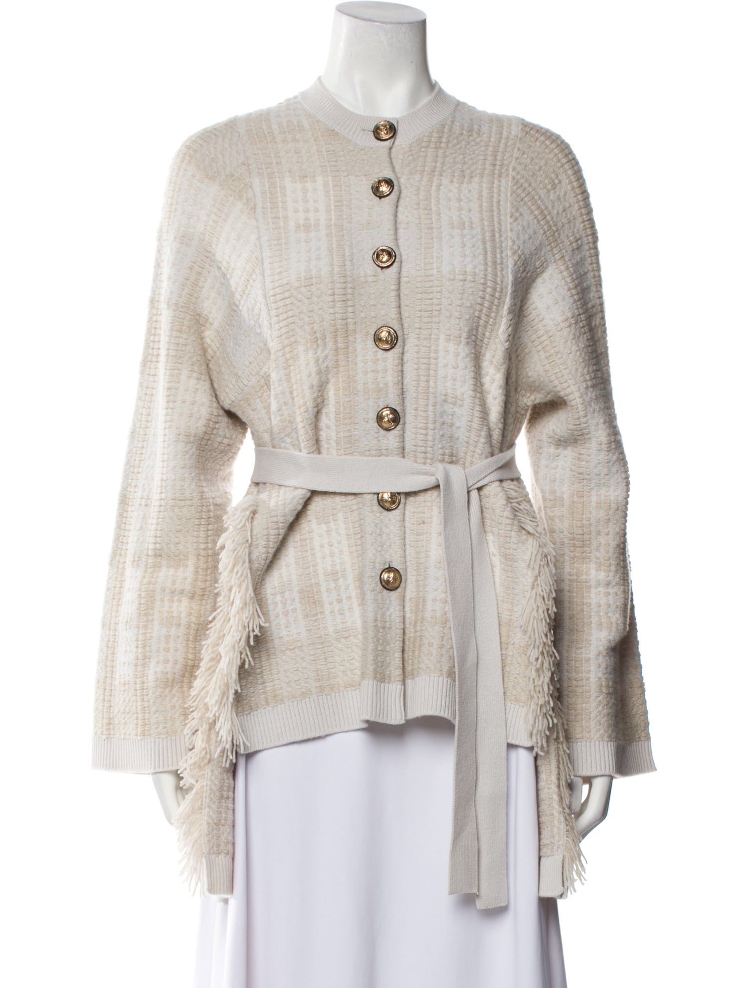 Barrie Cashmere Jacket - Neutrals Jackets, Clothing - BARRI22453 | The ...