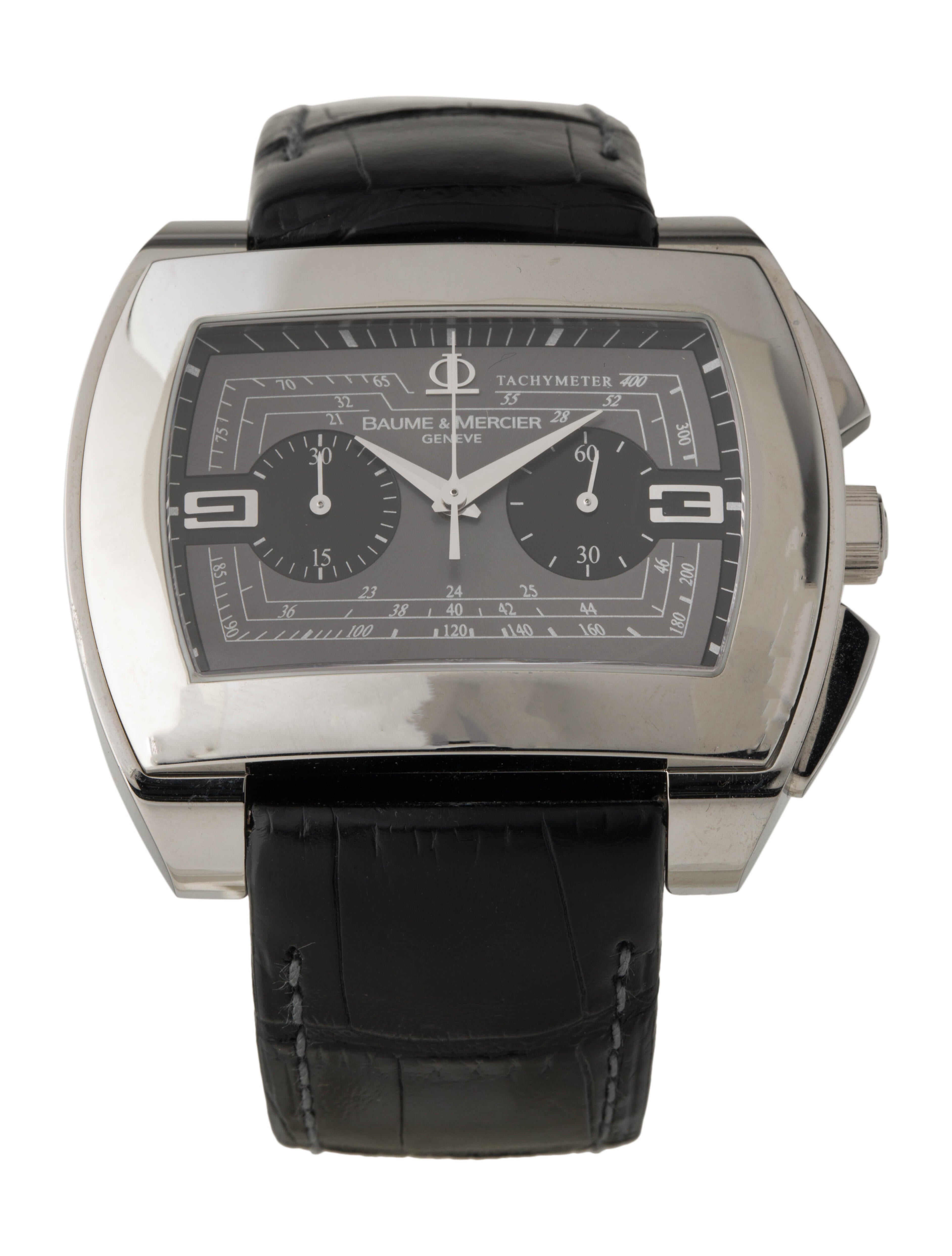 Baume & Mercier Hampton City Chronograph Watch - 8345 | The RealReal