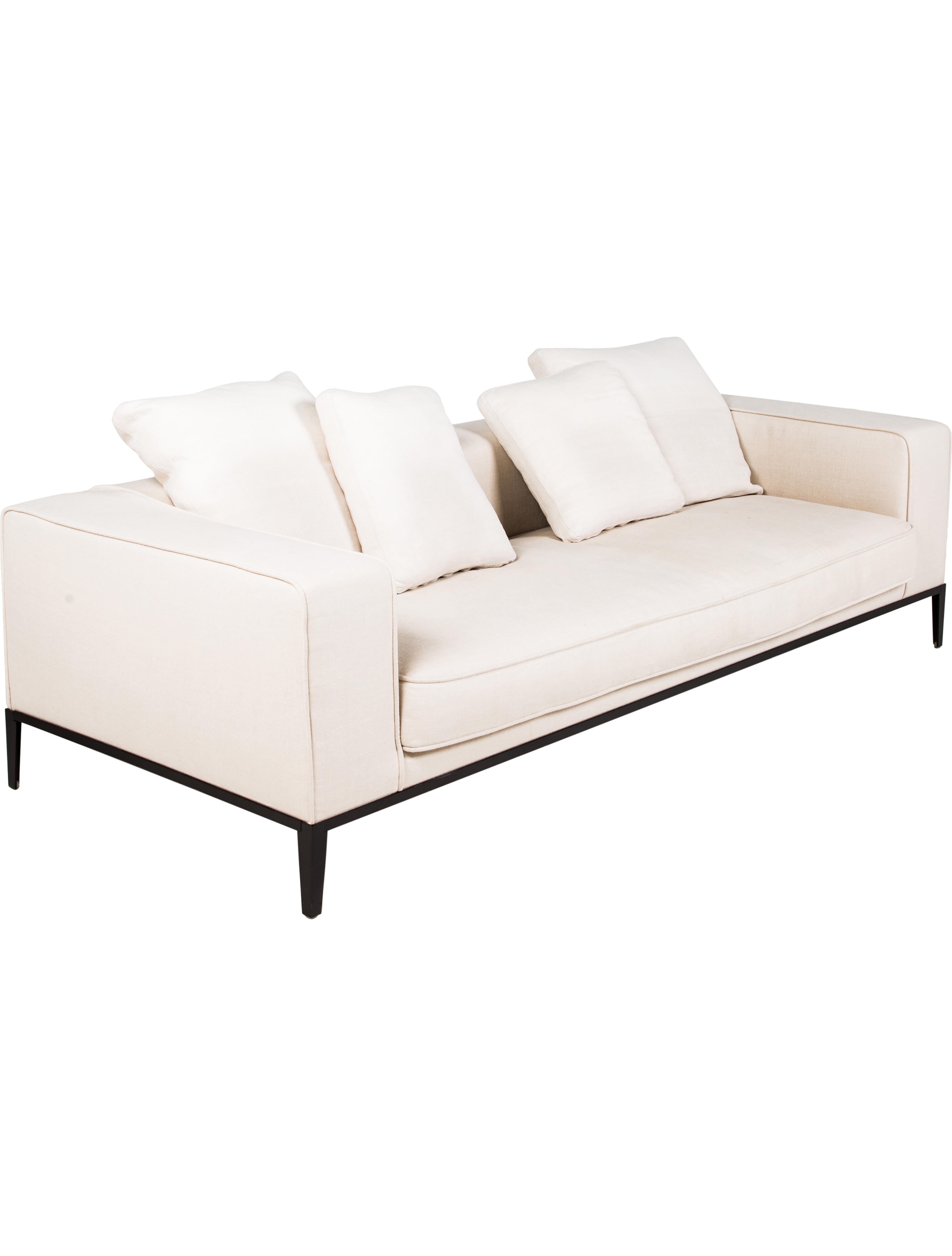 B&B Italia Maxalto Simplice Sofa - Neutrals Seating, Furniture ...